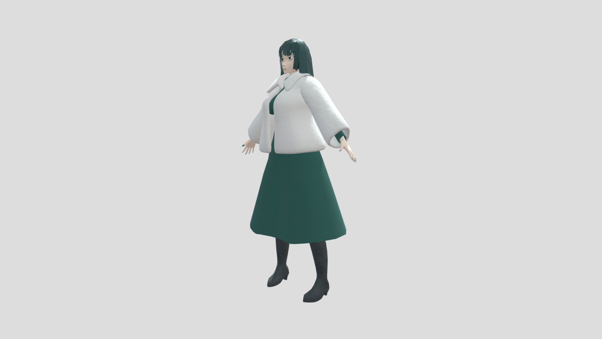 Fubuki - 3D model by nazym [818e420] - Sketchfab