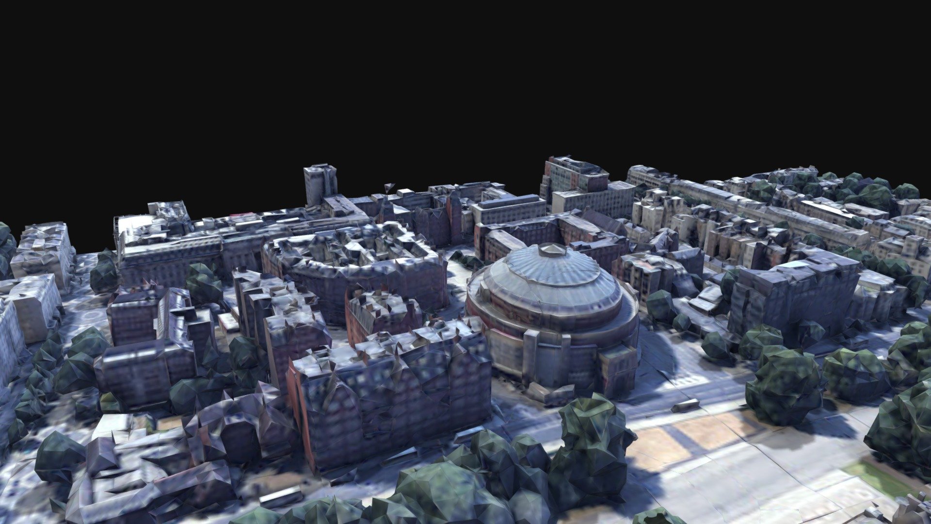 Royal Albert Hall - Download Free 3D model by mohamedhussien [818efac ...