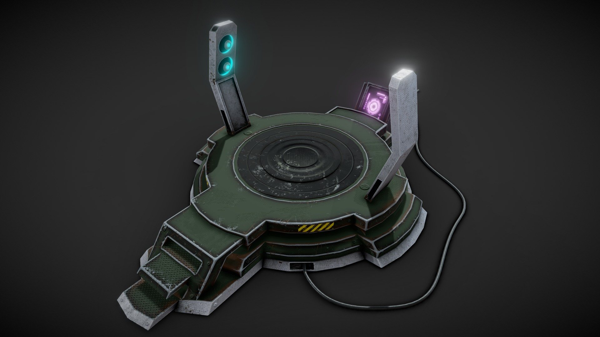 Sci Fi Mobile Teleporter - Download Free 3D model by Sousinho [818f2e7 ...
