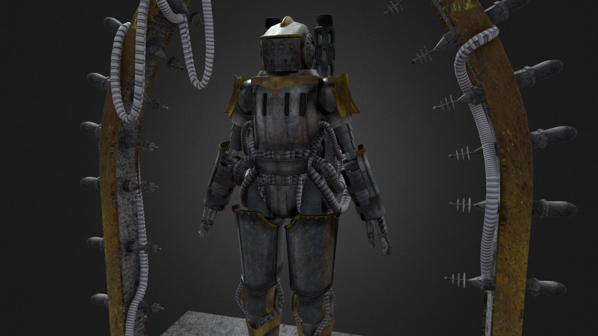 Steampunk Robot- Knight - Download Free 3D model by Moonlightlll ...