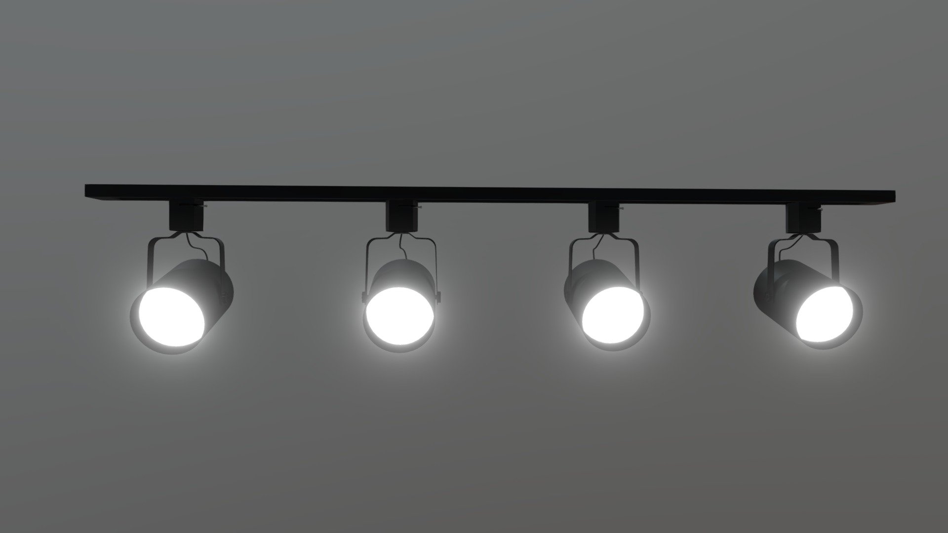 Hud cylindrical rail lighting - Buy Royalty Free 3D model by interior ...