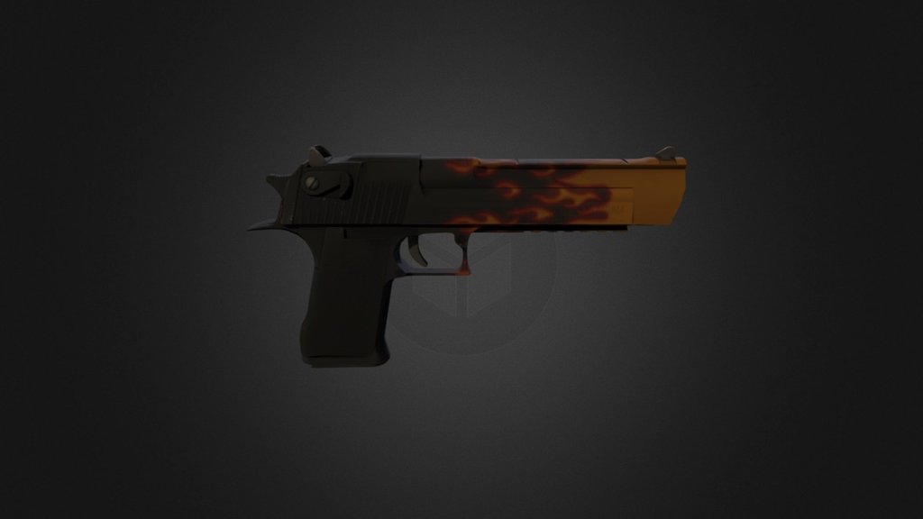 Desert Eagle | Blaze - 3D model by RedSparr0w [8192c94] - Sketchfab
