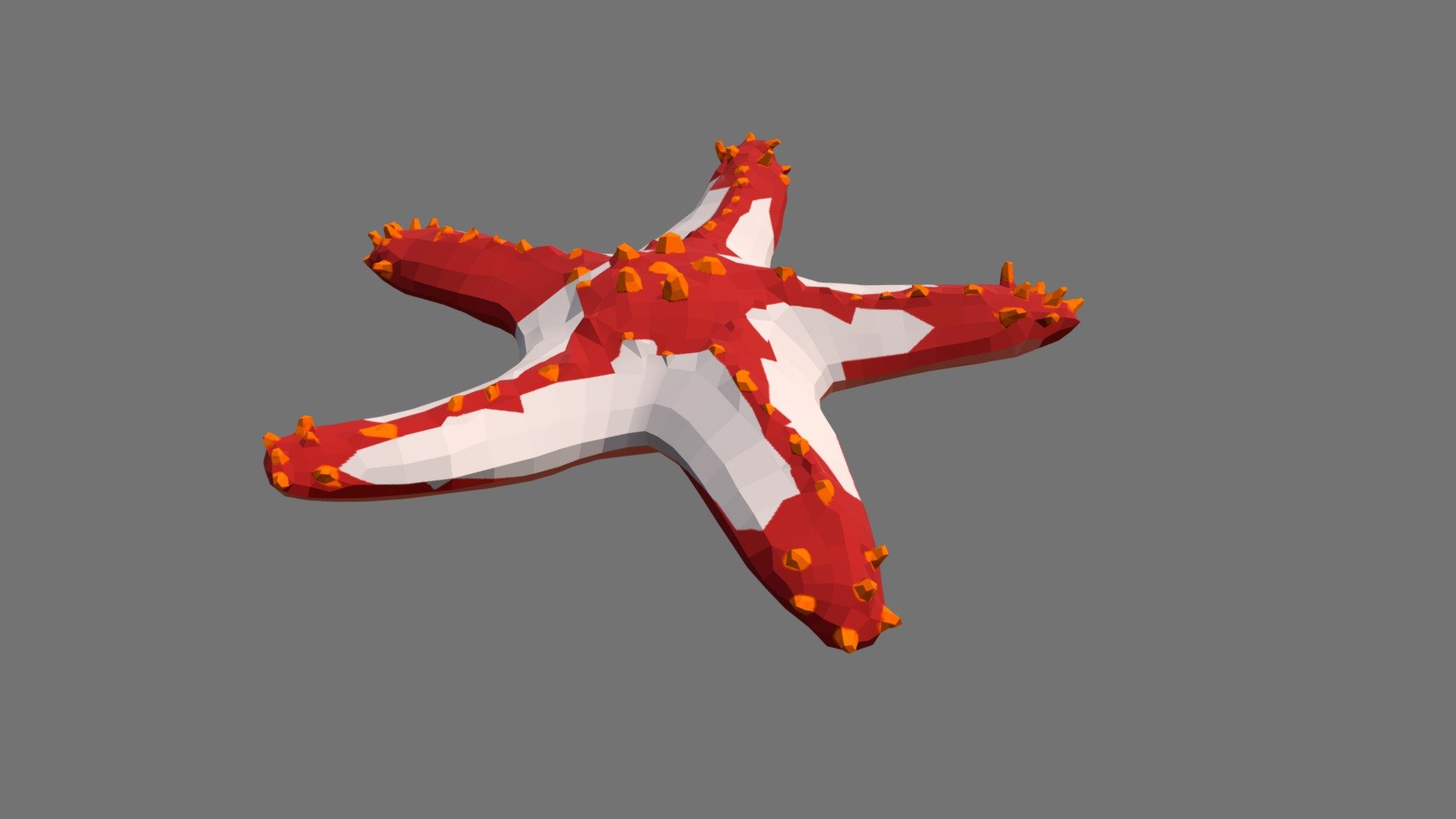 Starfish - 3D model by josluat91 [81931a3] - Sketchfab