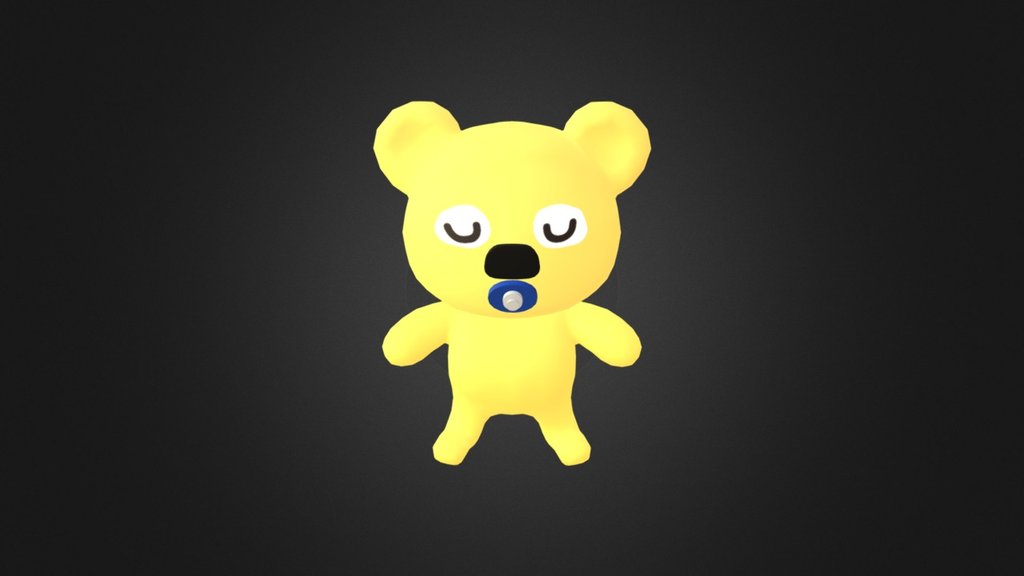 Young Baer - 3D model by merlin.mustache [8193566] - Sketchfab