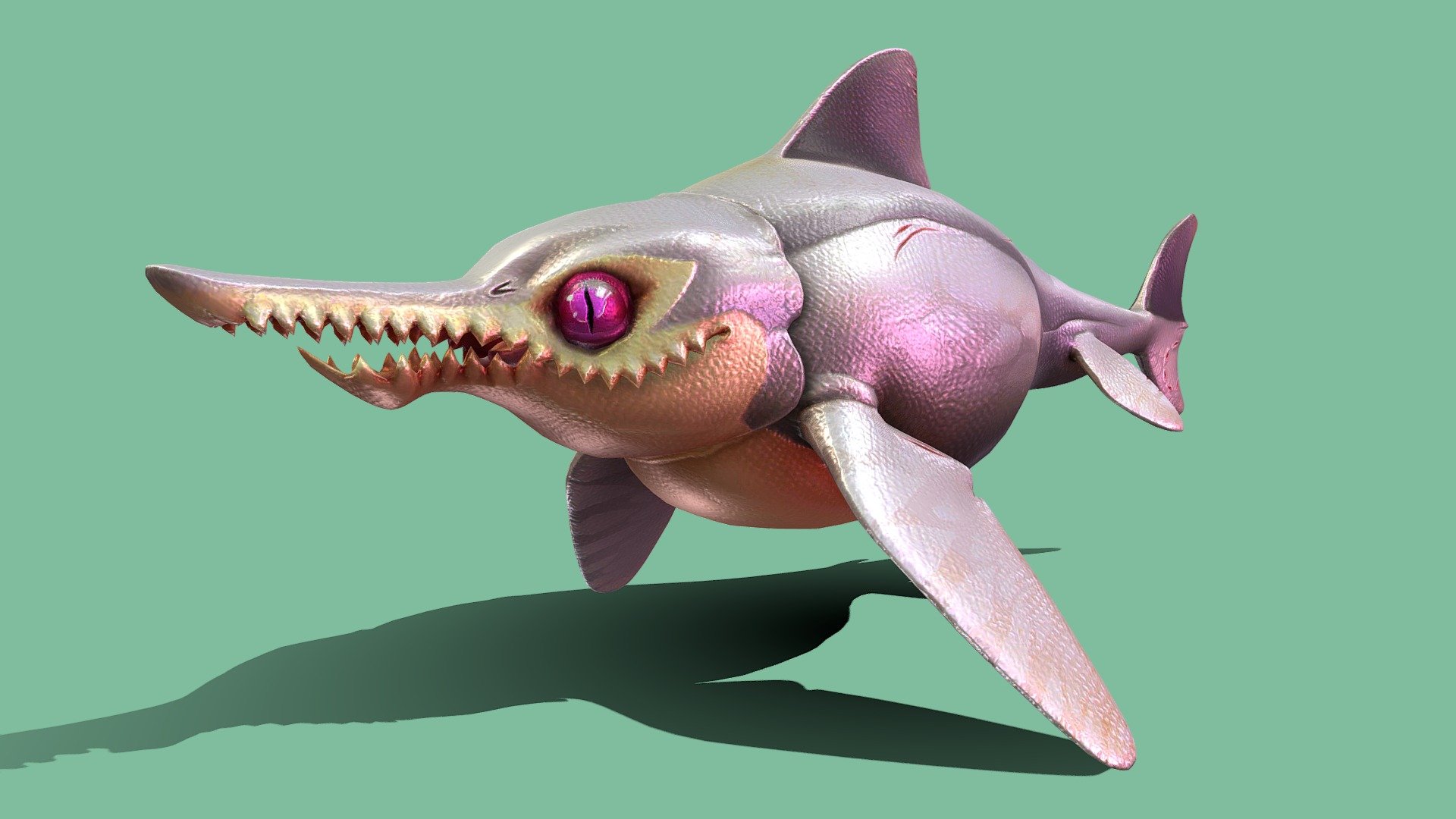 Echo the Dolphichthyosaur - Download Free 3D model by The WarVet ...