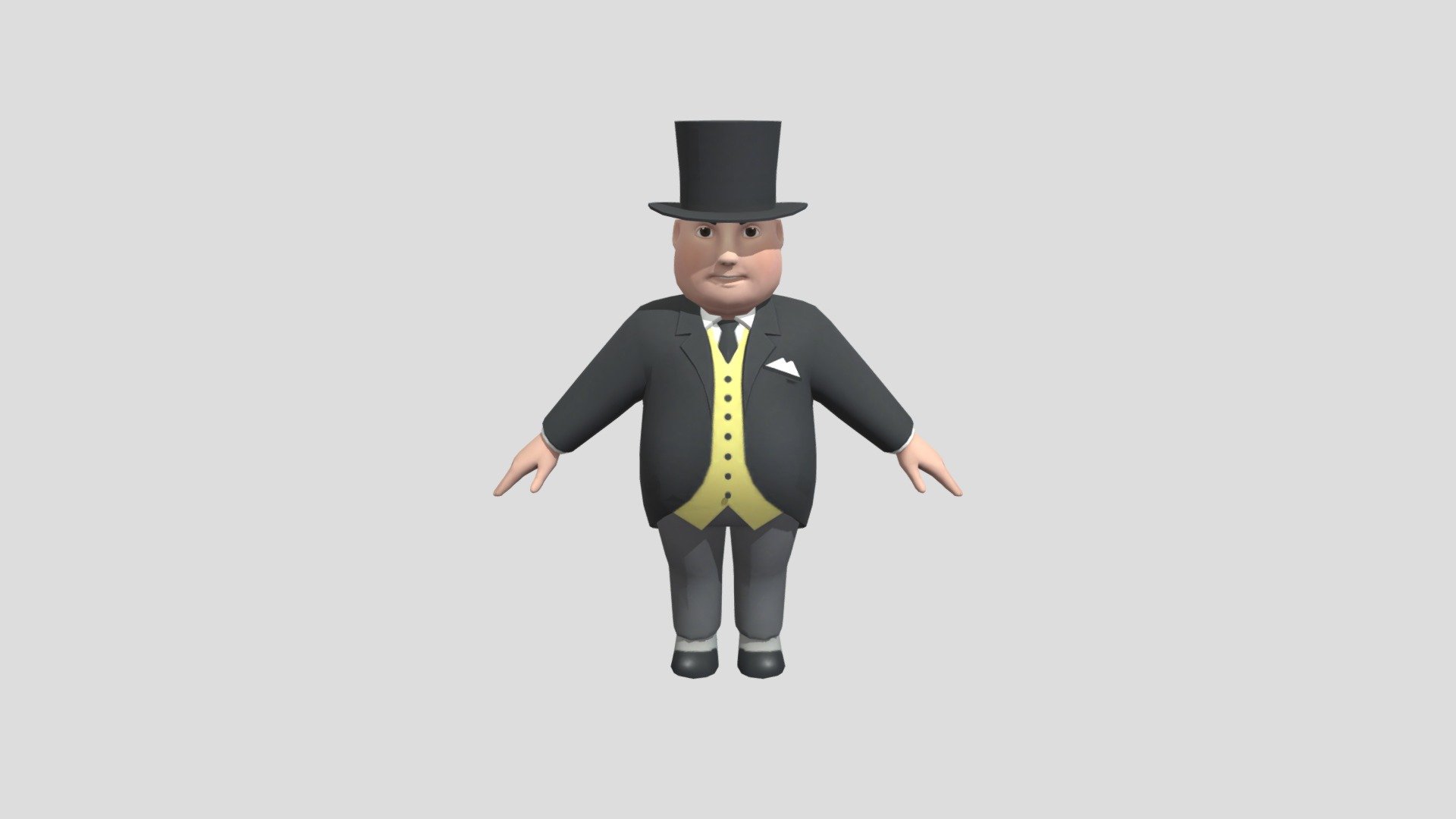 Sir Topham (Thomas and friends adventures) - Download Free 3D model by ...