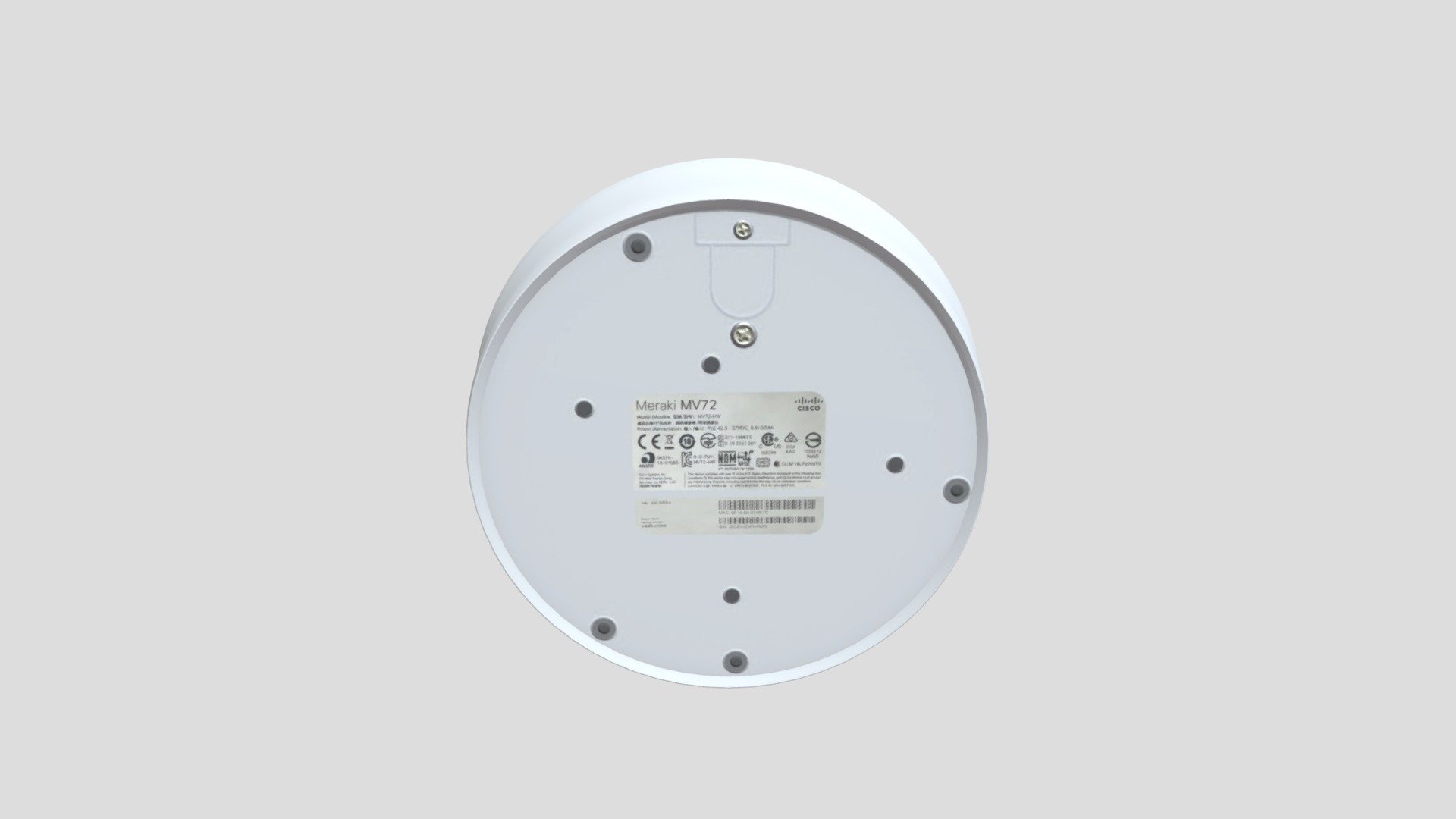 Cisco Meraki MV72 Camera-2 - 3D model by subvrsive [819909f] - Sketchfab