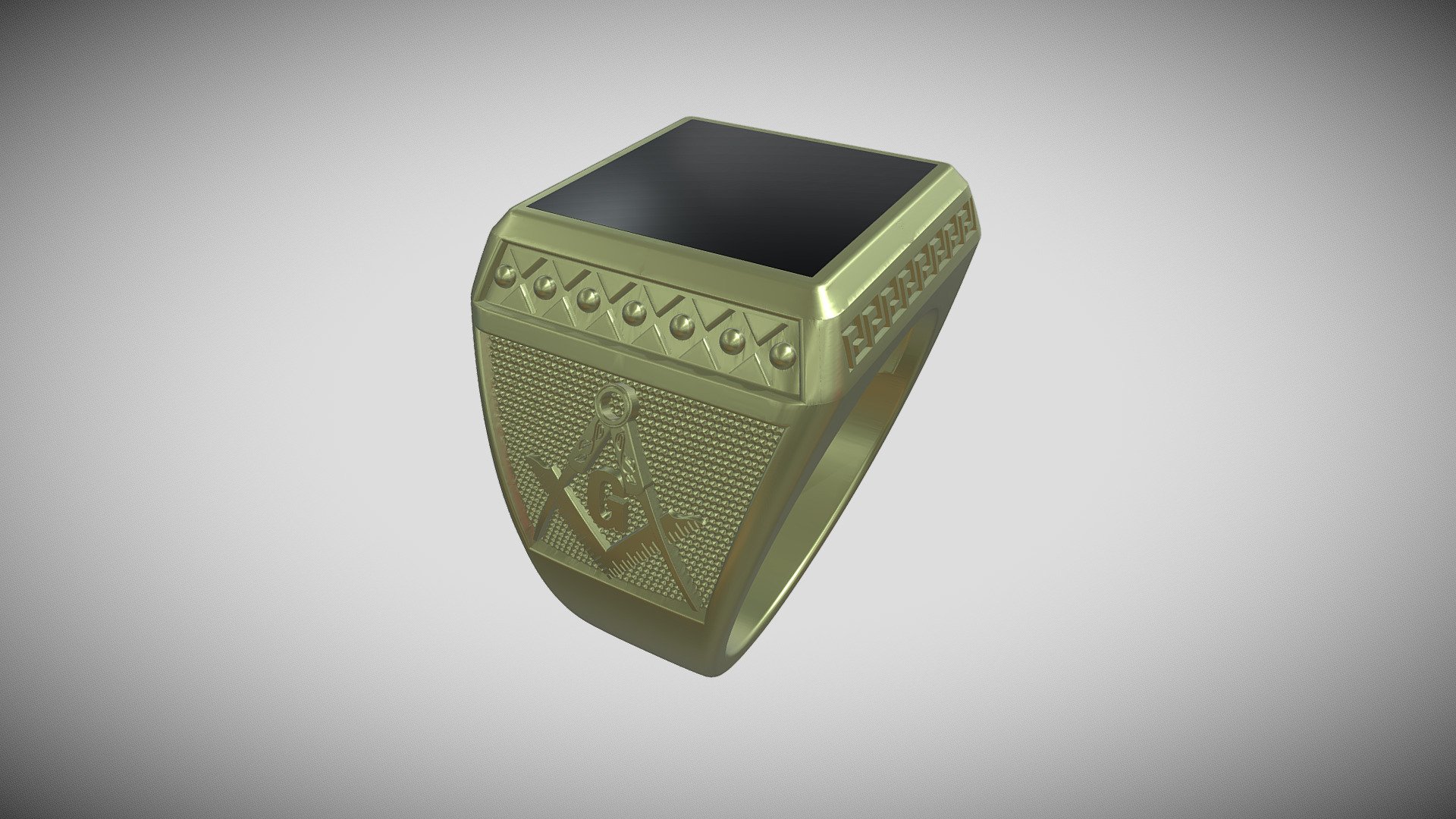 Masonic Ring - Buy Royalty Free 3D model by KDesigns [819c77e ...