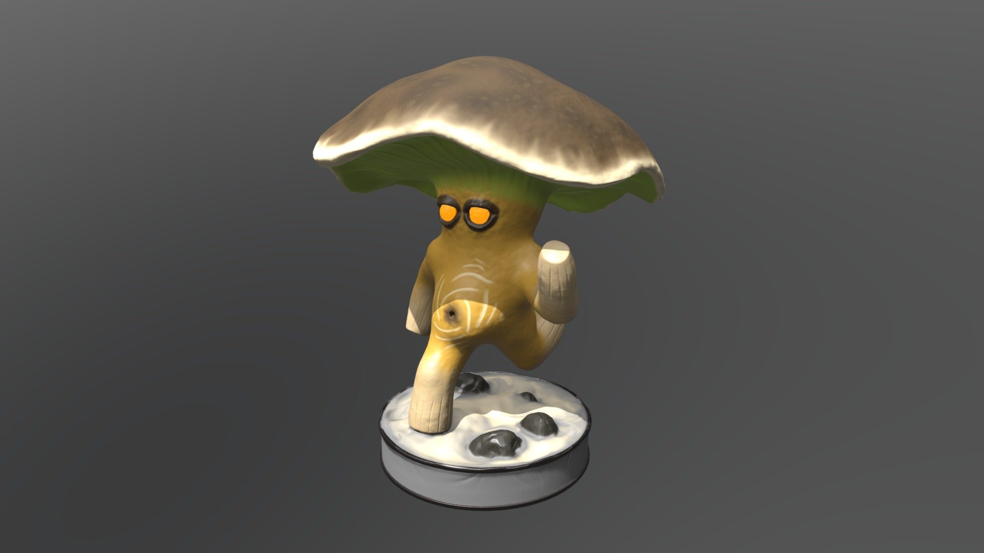 Mushroom Man - 3D model by Keegan Watson (@keegan.watson.works ...