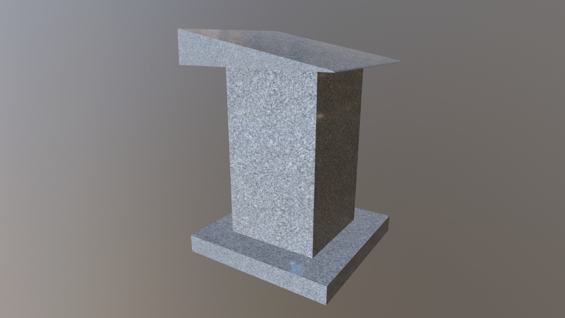 Podium - 3D model by SimpsonsLostEpisode [81a1195] - Sketchfab