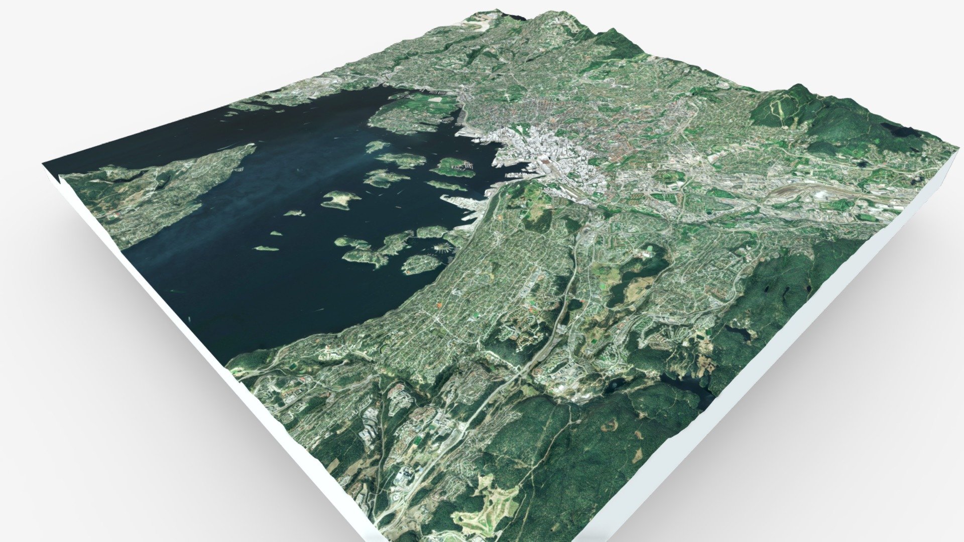 Oslo - 3D model by e-sfera (@skolskaknjiga) [81a2a66] - Sketchfab