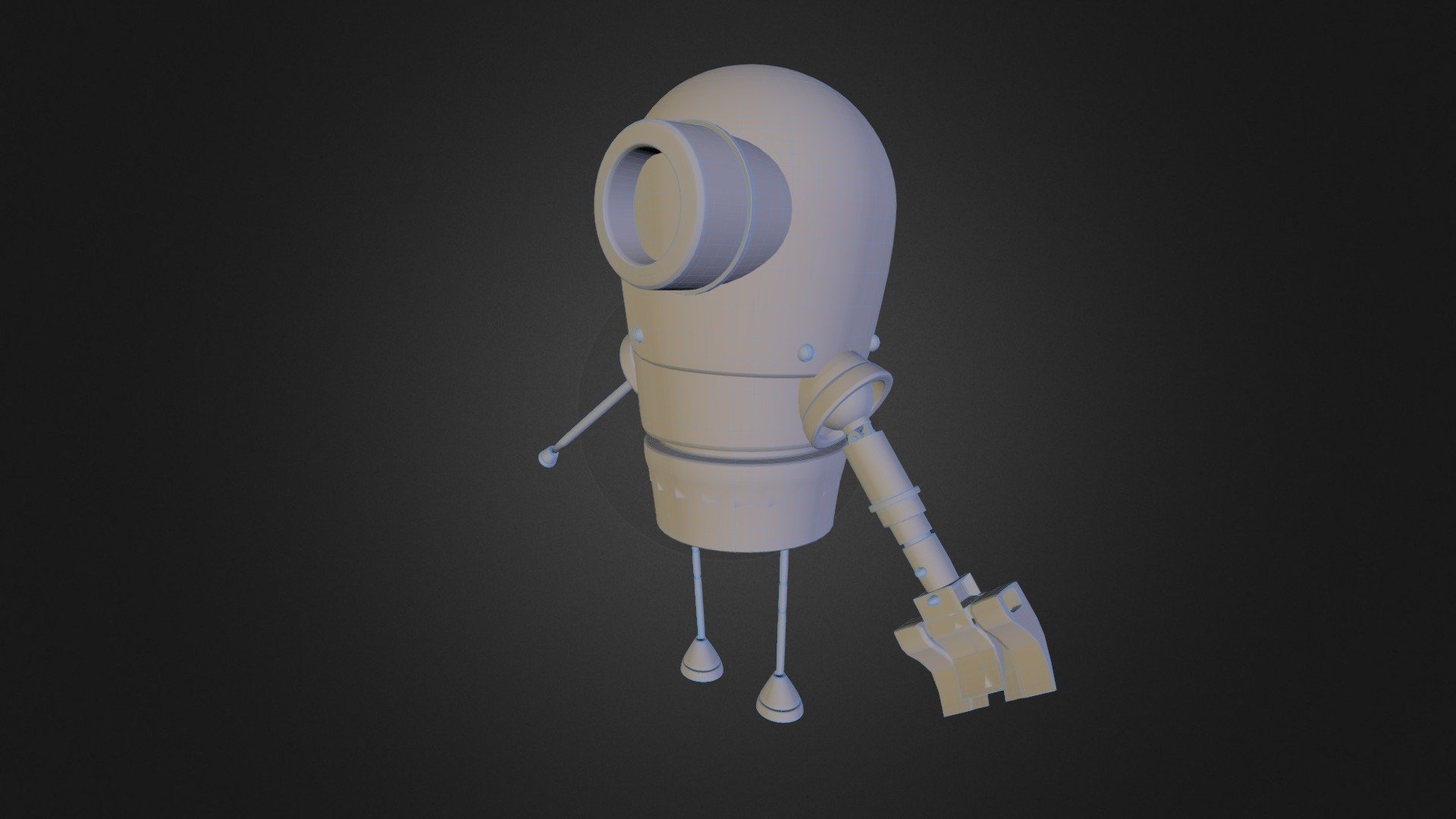 Robot Maya - 3D model by cas77ro [81a2f94] - Sketchfab