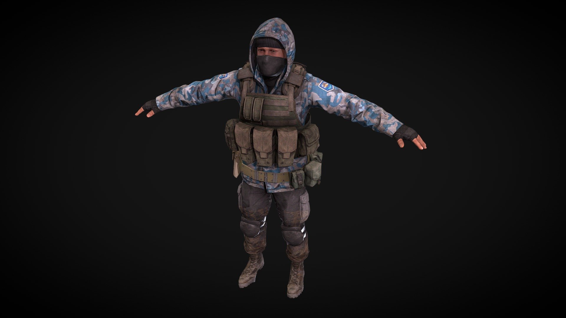 Csky from STALKER - 3D model by 3dmodelsst [81a322b] - Sketchfab