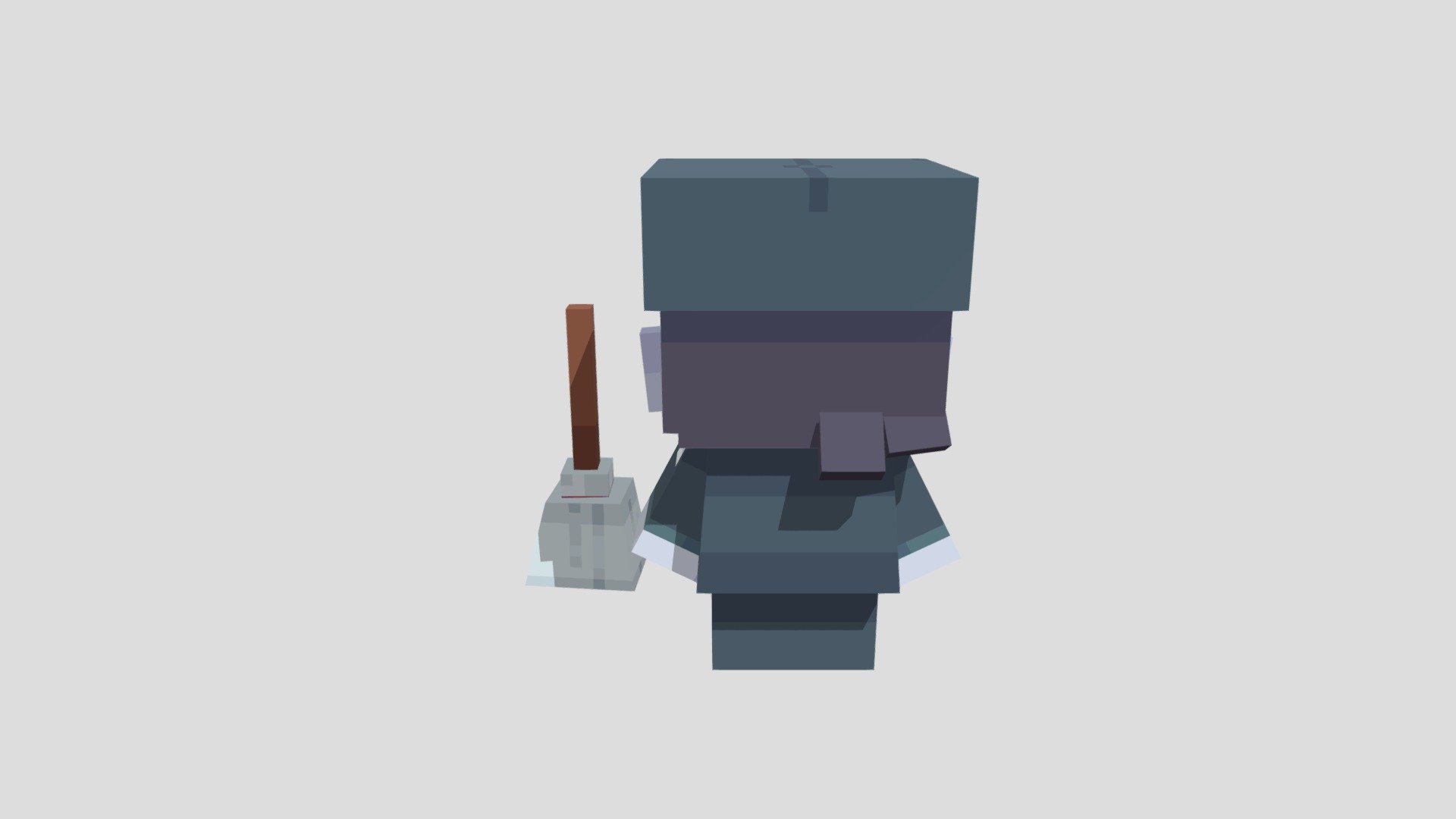 Mr Janitor - 3D model by yogeebogus [81a3cf4] - Sketchfab