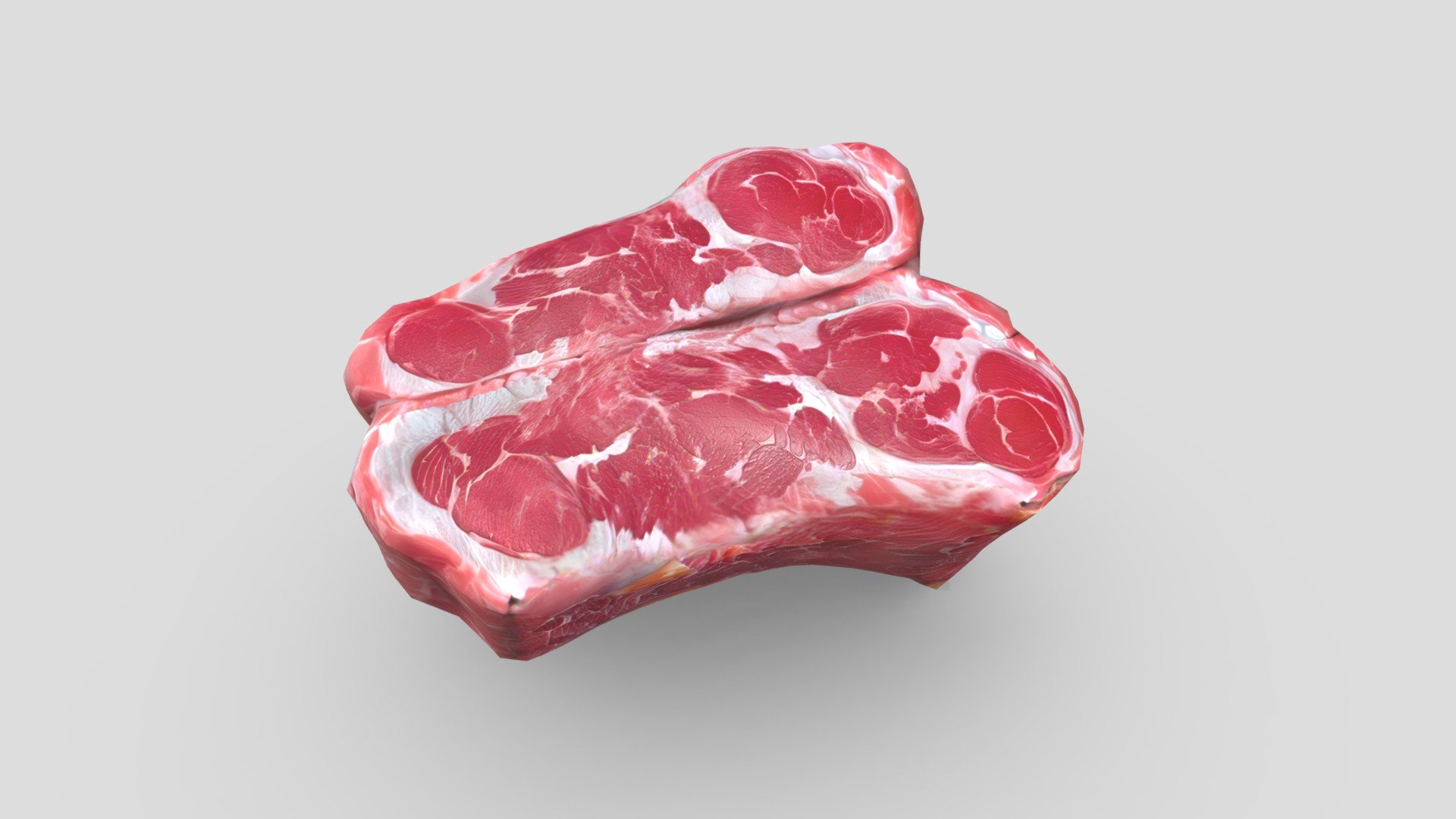 Raw Meat 2 - Buy Royalty Free 3D model by plaggy [81a5e82] - Sketchfab ...