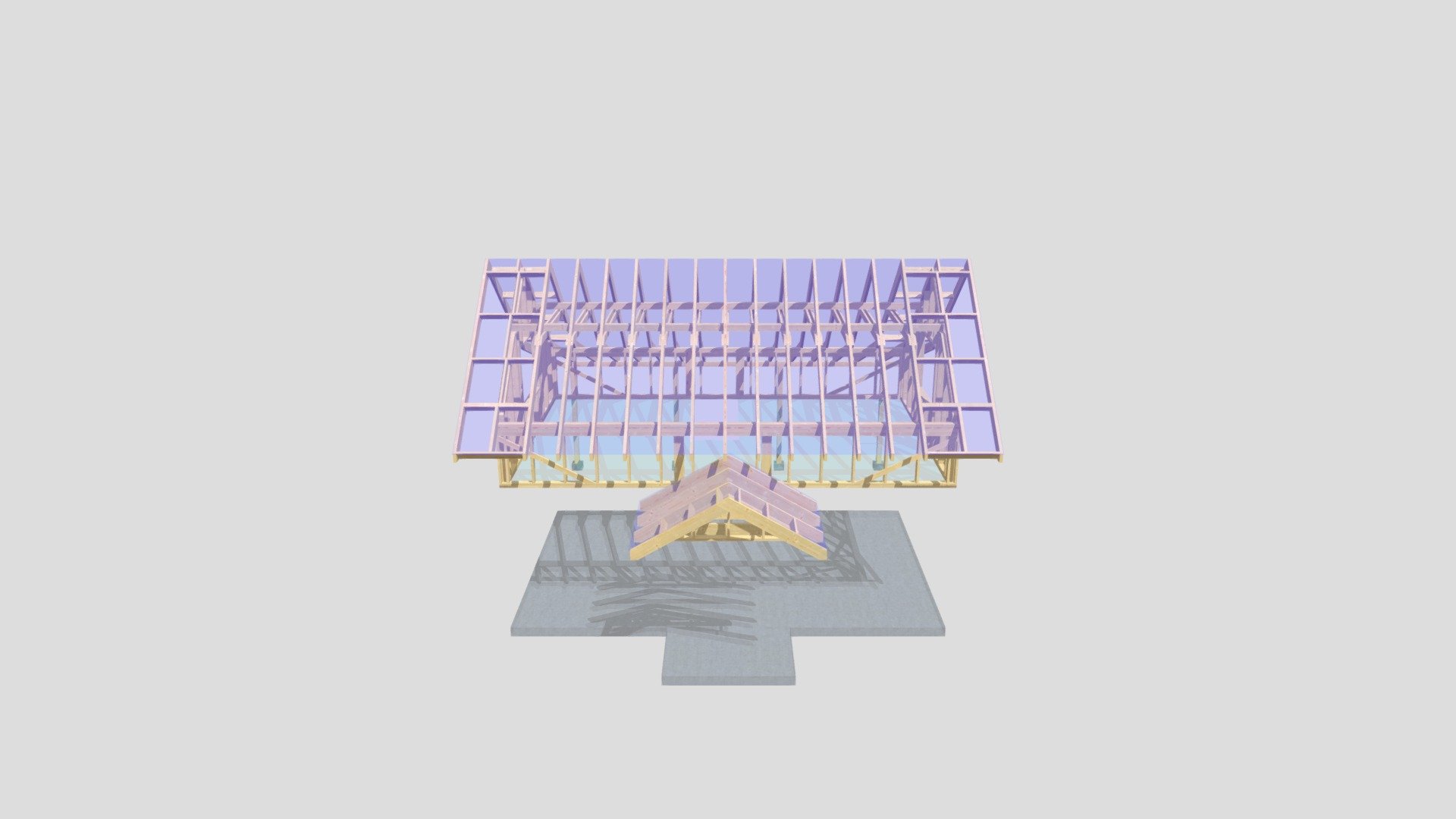 Dach i szczyty dla Irka - montaż - Download Free 3D model by Projekty3D ...