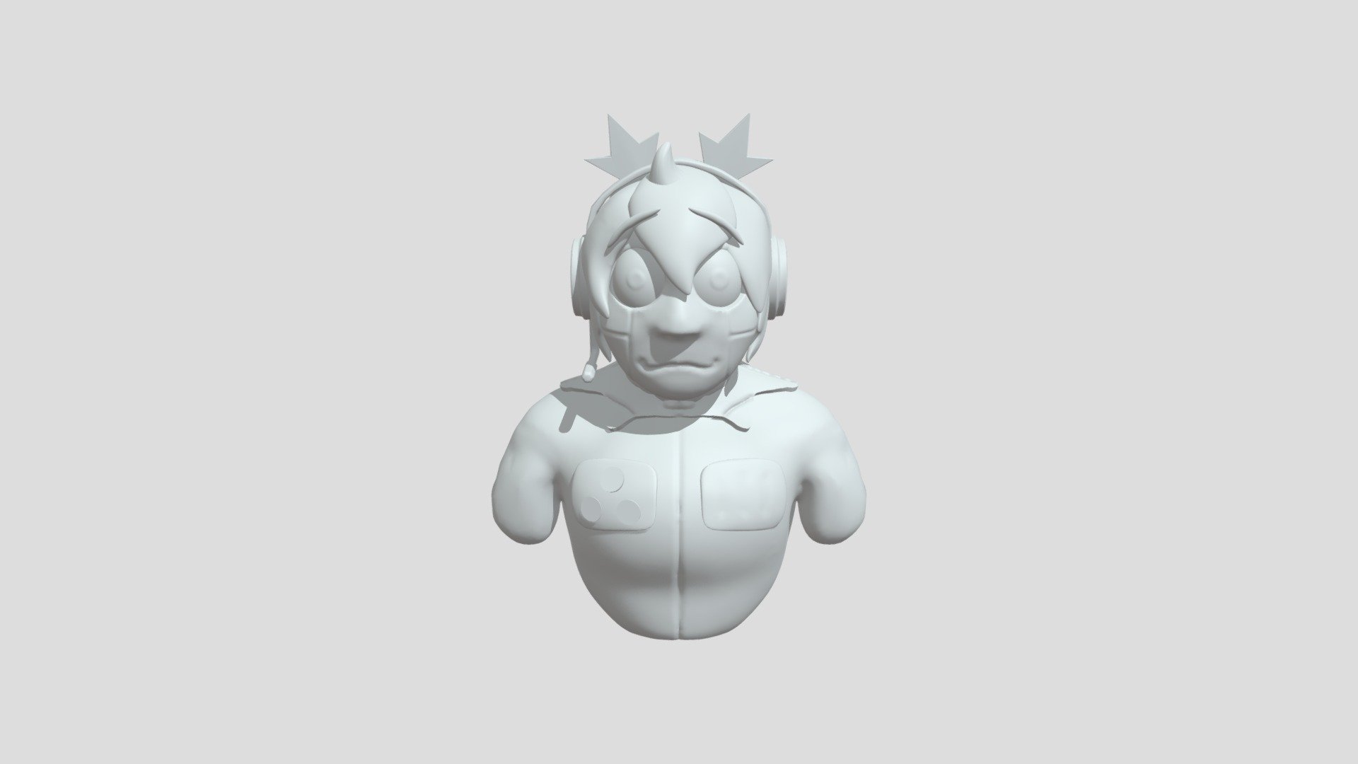 Character Bust WIP 2 - 3D model by Mark Gonzalez (@MarkGonzalez) [81a7d7a] - Sketchfab