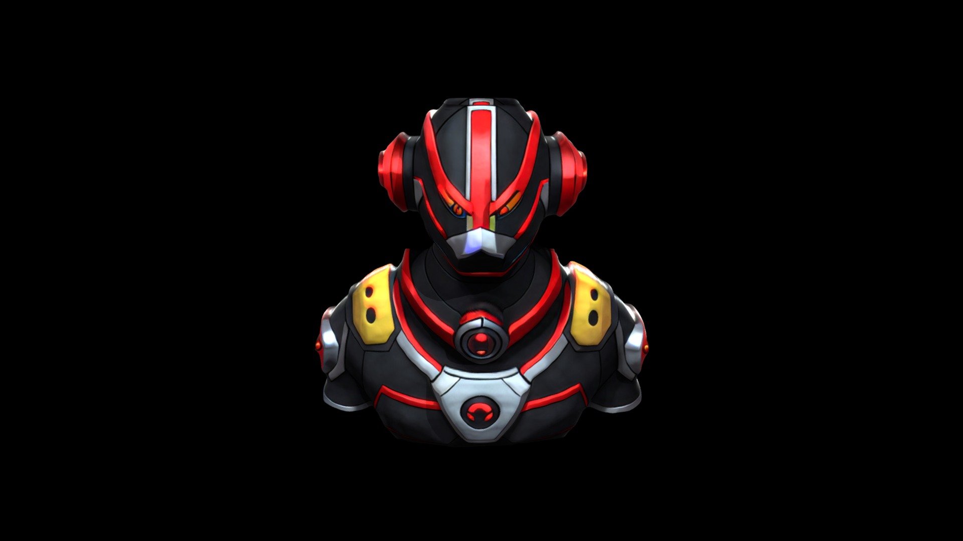 Helmet Mask Robot Cartoon 1755 - Download Free 3D model by klrxyz ...