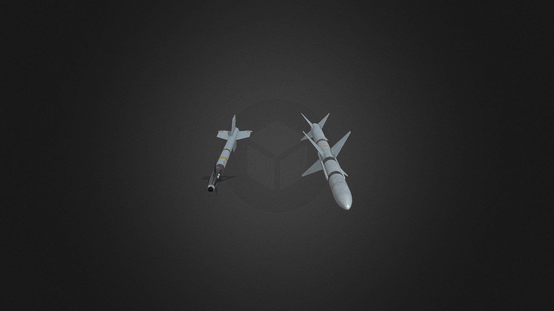 AIM-9 and AIM-7 - 3D model by IkaetieIke (@Ike_IT) [81a8f2f] - Sketchfab