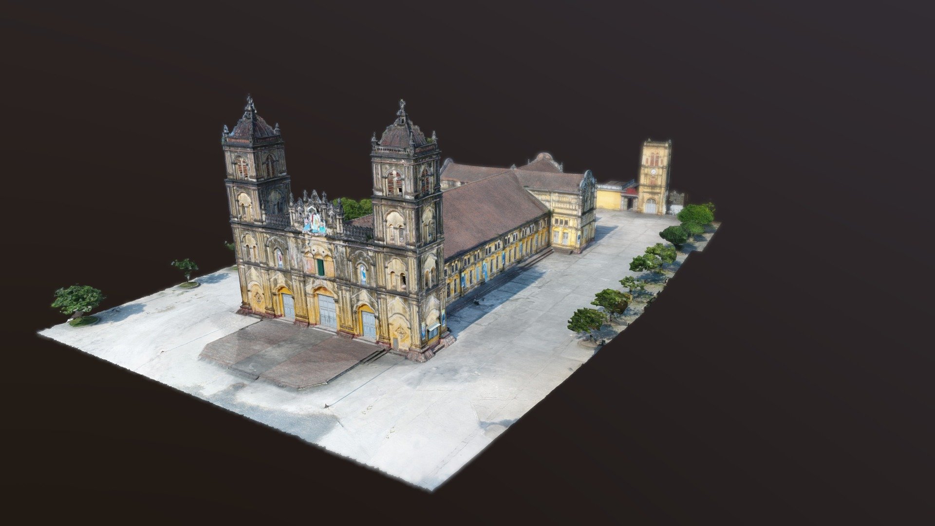 Bui Chu Cathedral - Buy Royalty Free 3D model by Hue Museum of ...