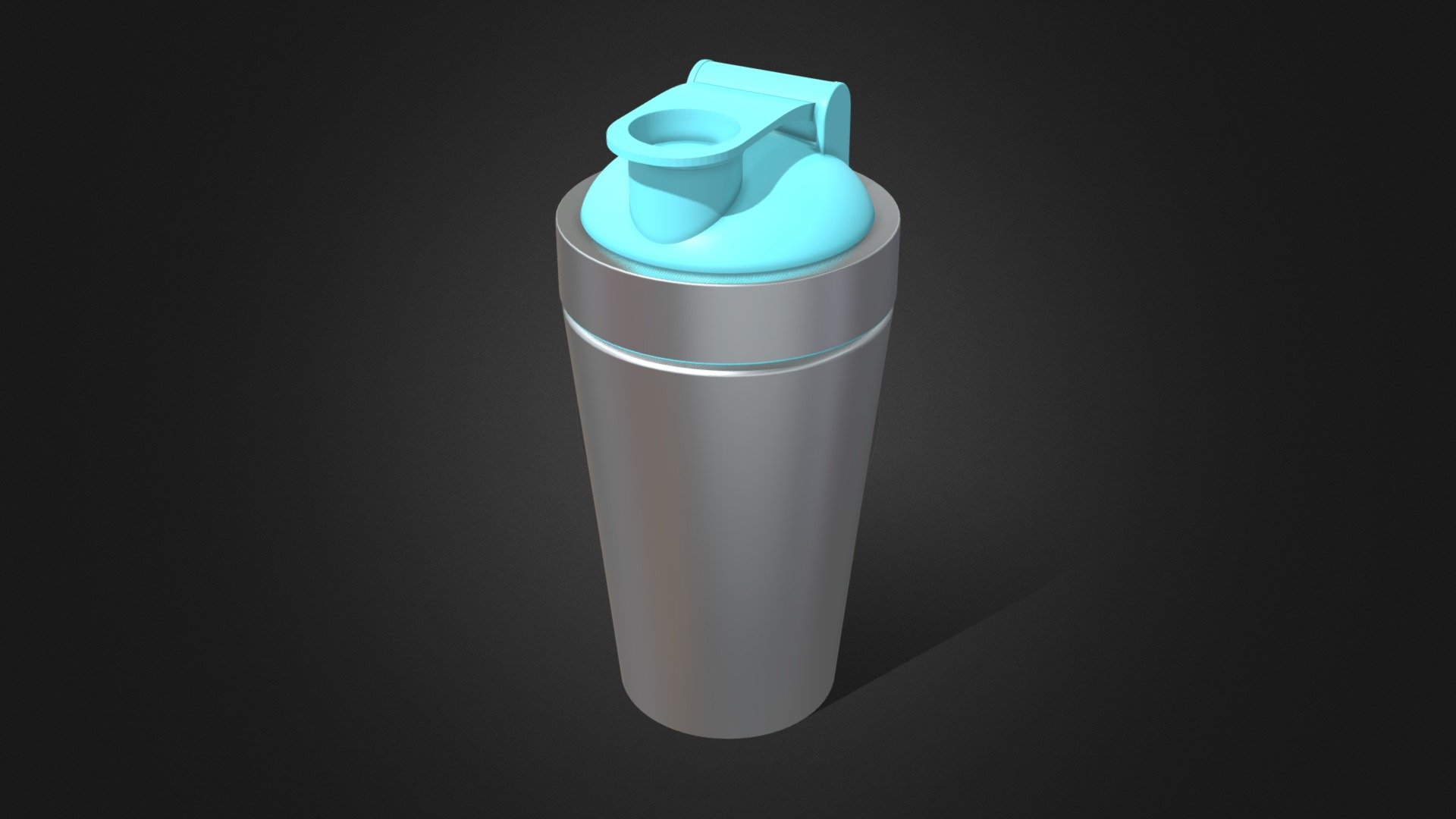 Metallic Gym Shaker - 3D model by amurin [81abba4] - Sketchfab