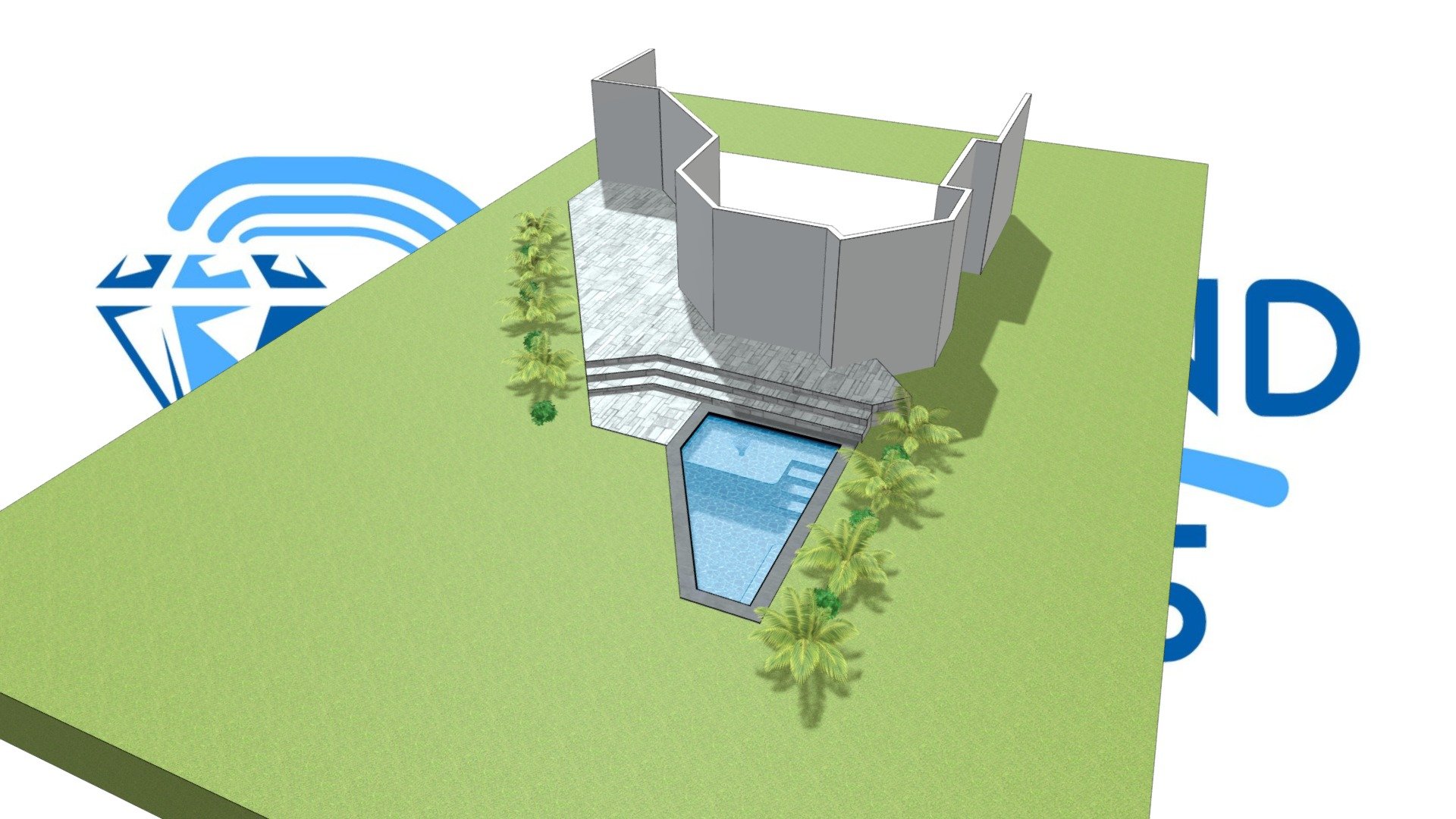 Long Marsh - 3D model by Diamond Pools and Spas (@DiamondPools ...