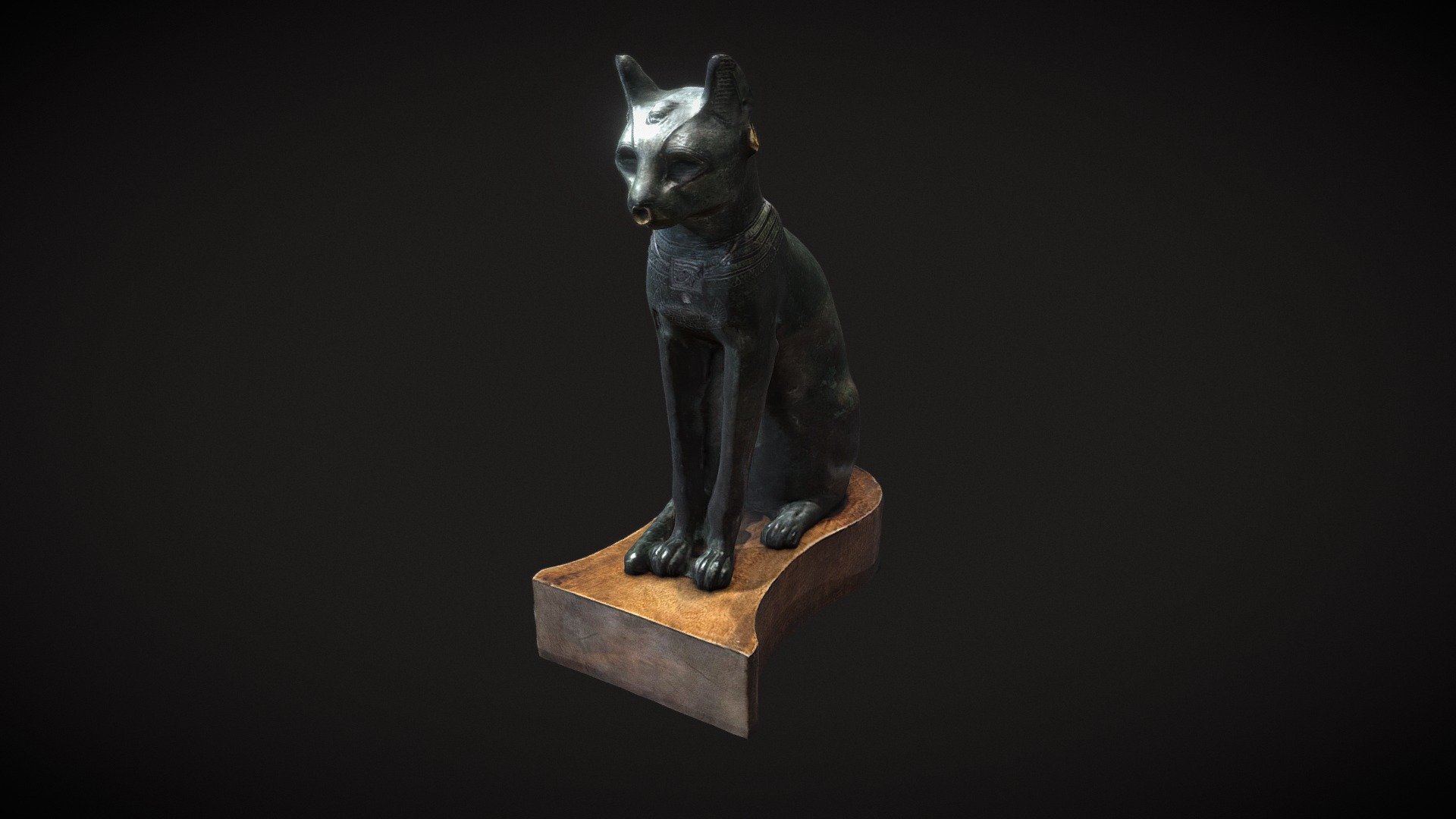 Gayer-Anderson Cat, British Museum - 3D model by Luke Hollis ...