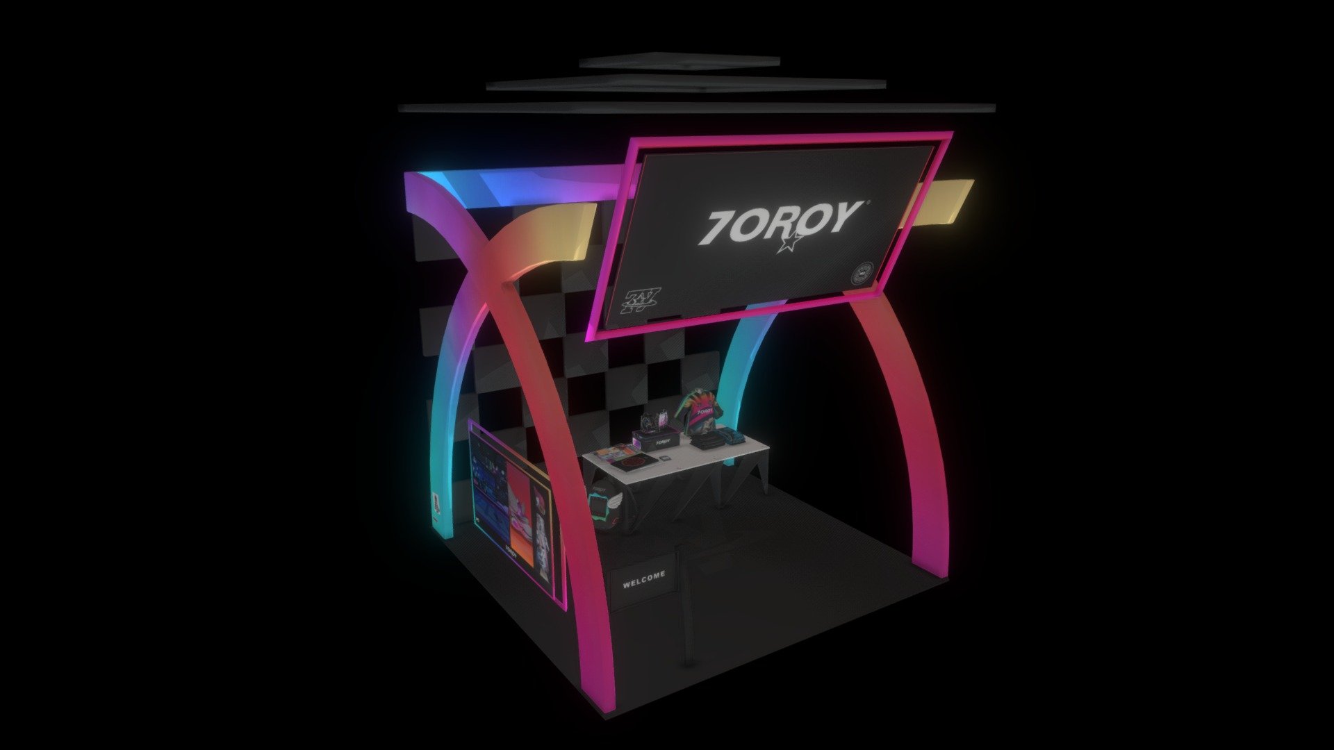 7oroy BOOTH - Download Free 3D model by m3org [81adcb2] - Sketchfab