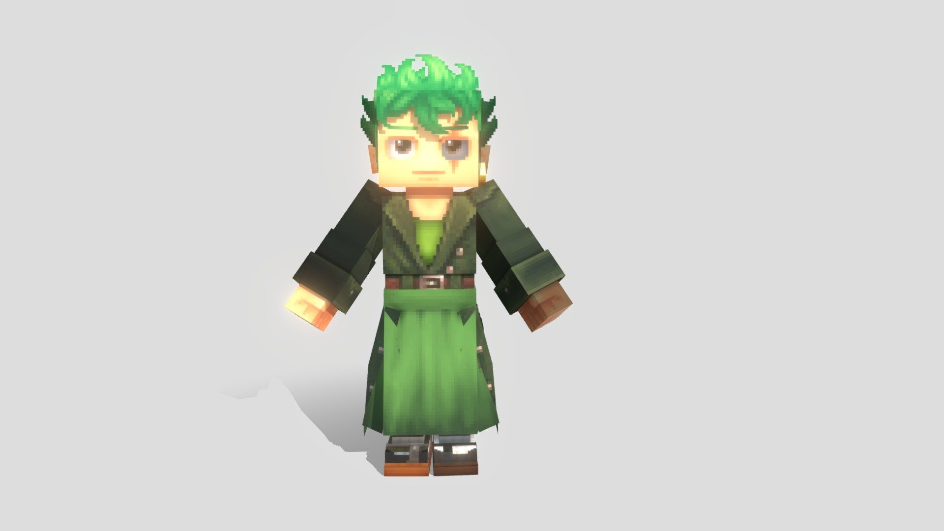 Zoro - 3D model by Doodle_Dood_frfx [81b1648] - Sketchfab