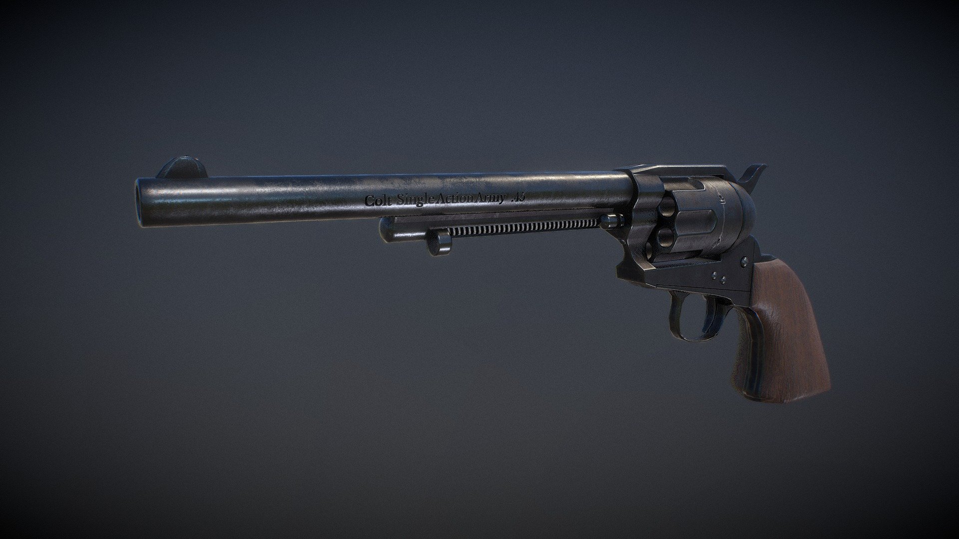 Colt SAA "Peacemaker" - 3D model by Tuuttipingu [81b1d25] - Sketchfab