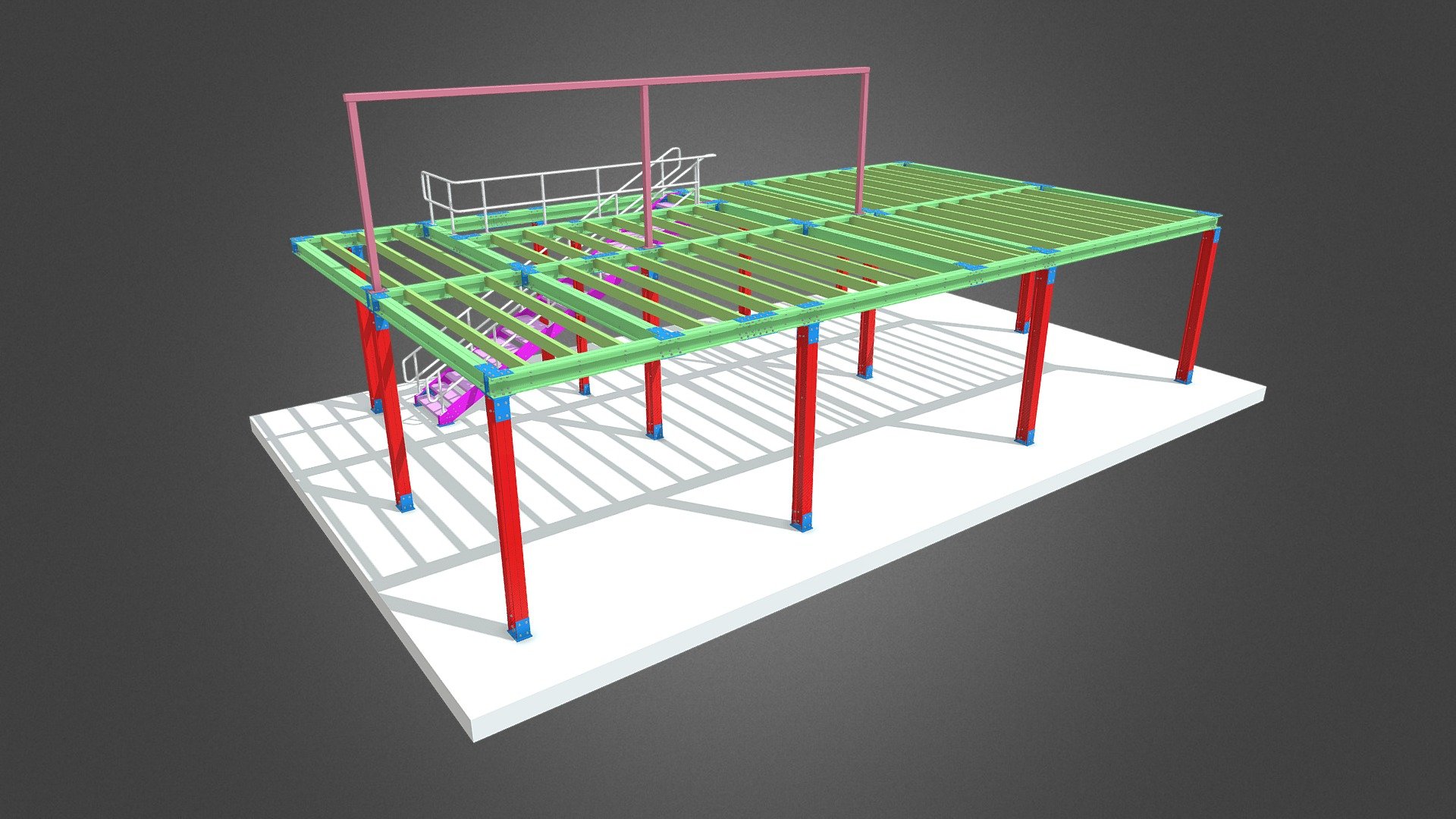 Mezzanine Floor Office - Download Free 3D model by Joseph Esteve ...