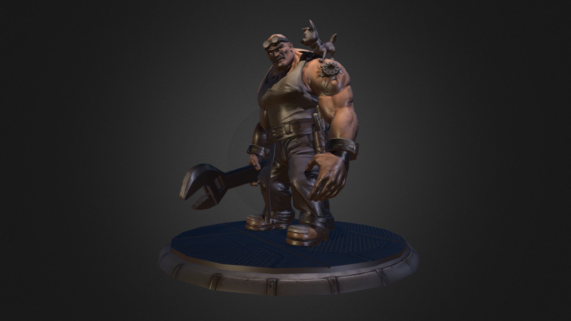 TedyBeast - 3D model by dlconcepts [81b535d] - Sketchfab