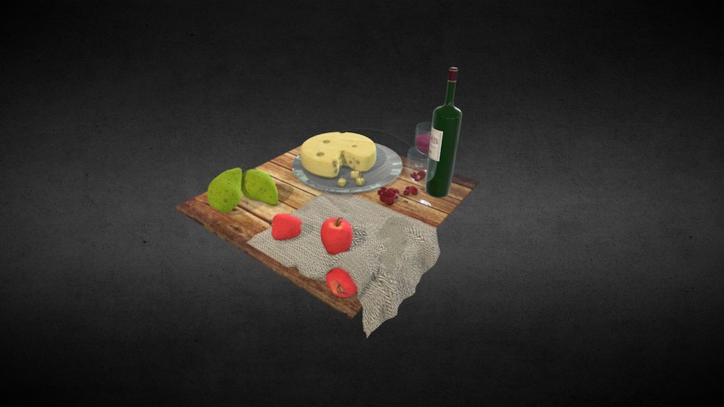 Bodegon - 3D model by Eduardo.Tovar.Salas [81b5702] - Sketchfab