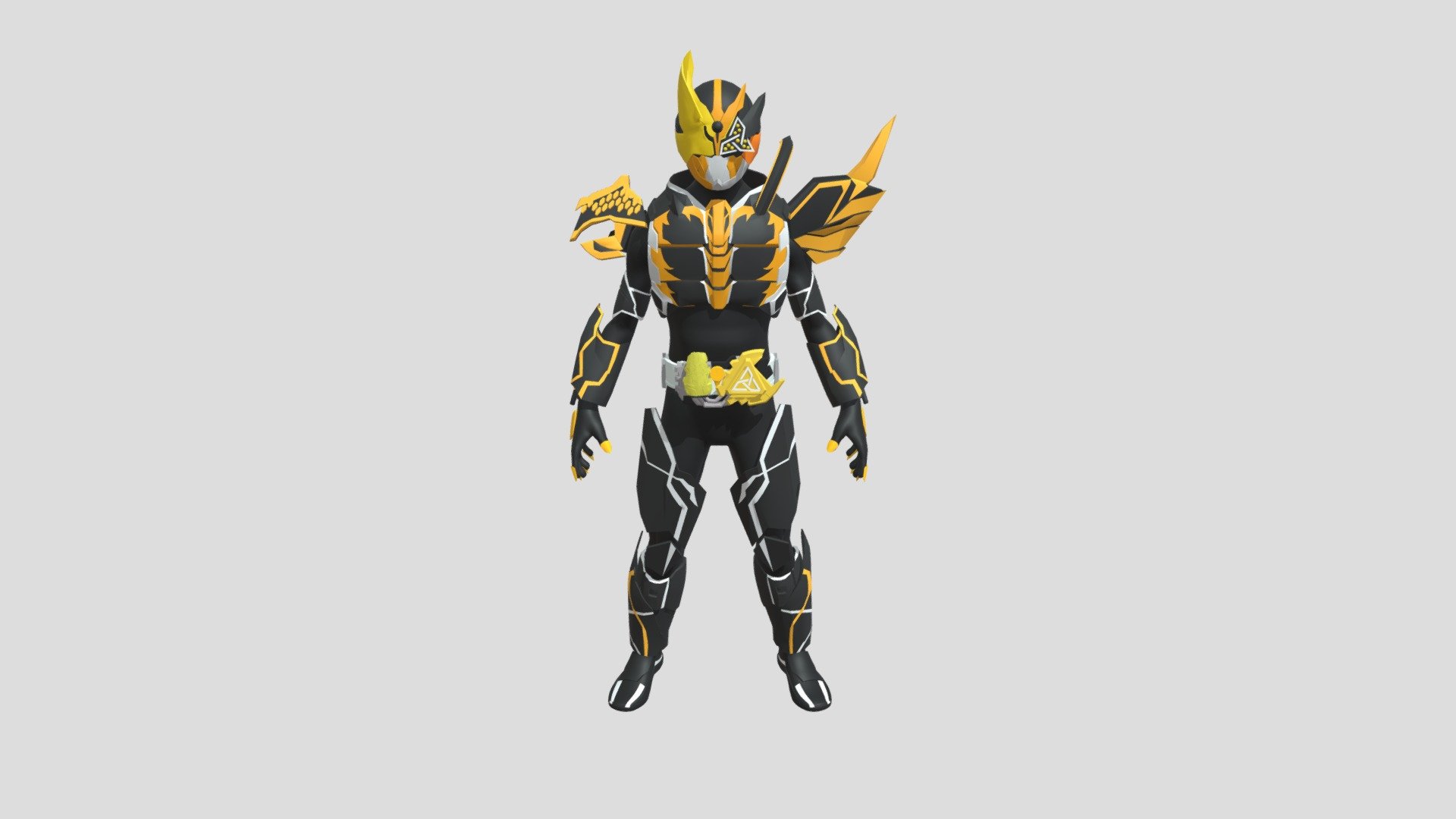 Kamen Rider juuga - 3D model by Hendri Susanto (@Hendrisusanto ...