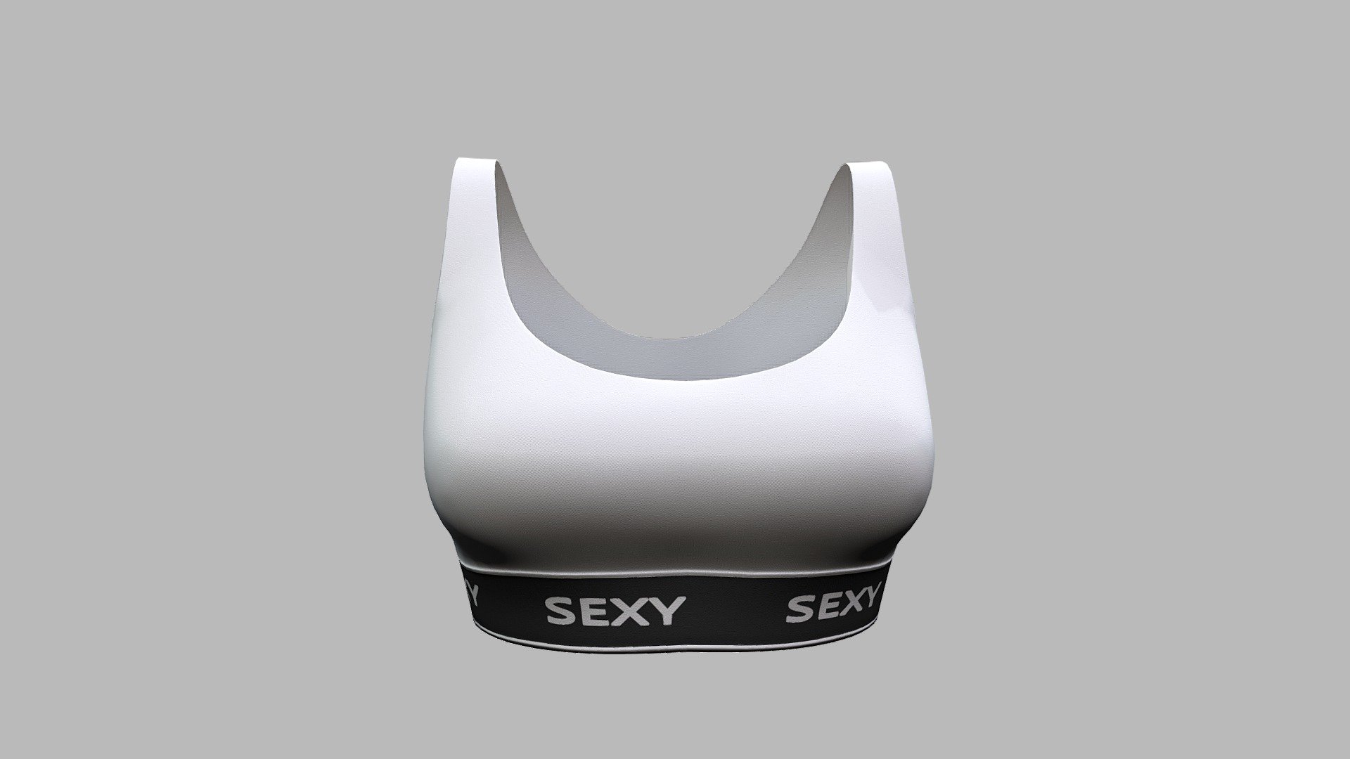 Female Sports Bralet Top - Buy Royalty Free 3D model by 3dia [81b5b3a ...
