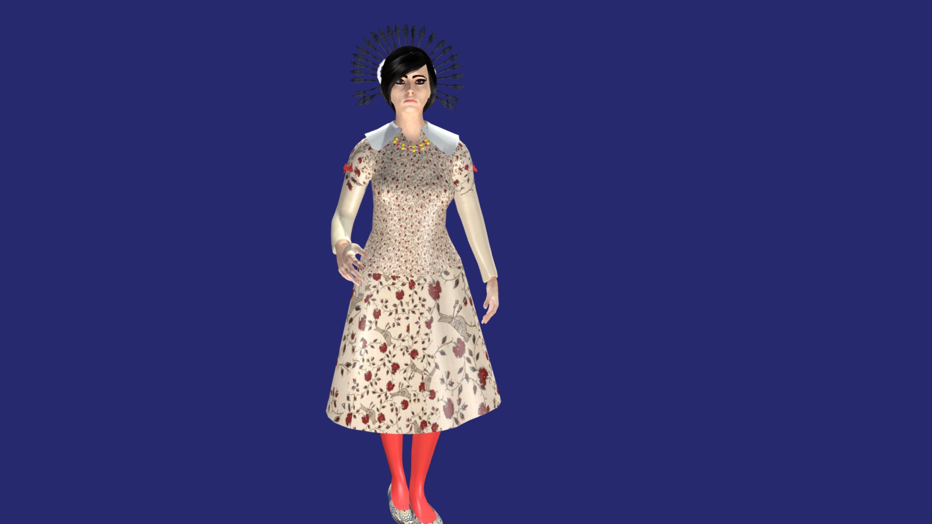 Lucia 2 - 3D model by Elisabetta.Buono [81b6361] - Sketchfab