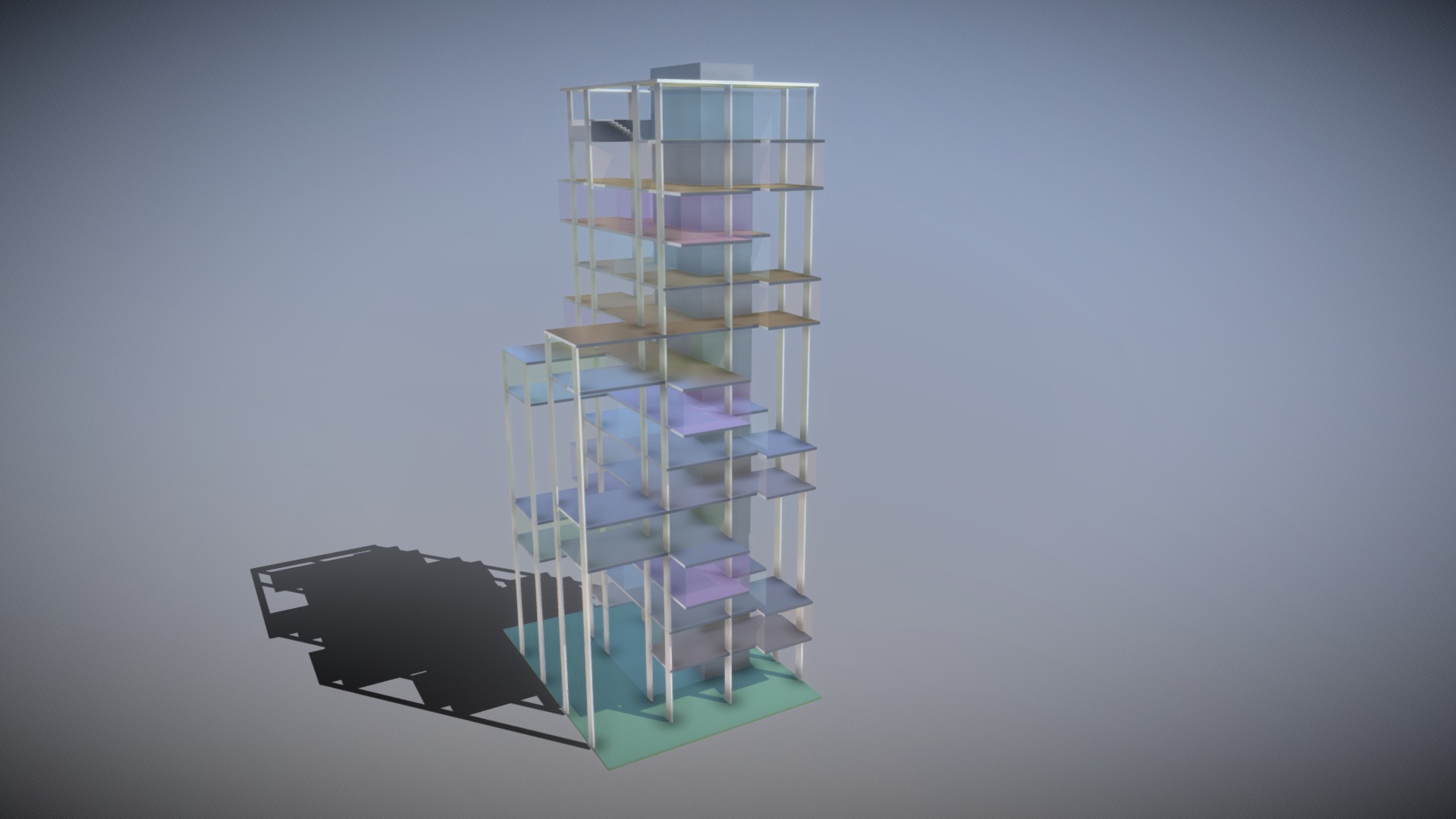 Doa - Jenga02- Losas - 3D model by Raytrace Rendering Solutions ...