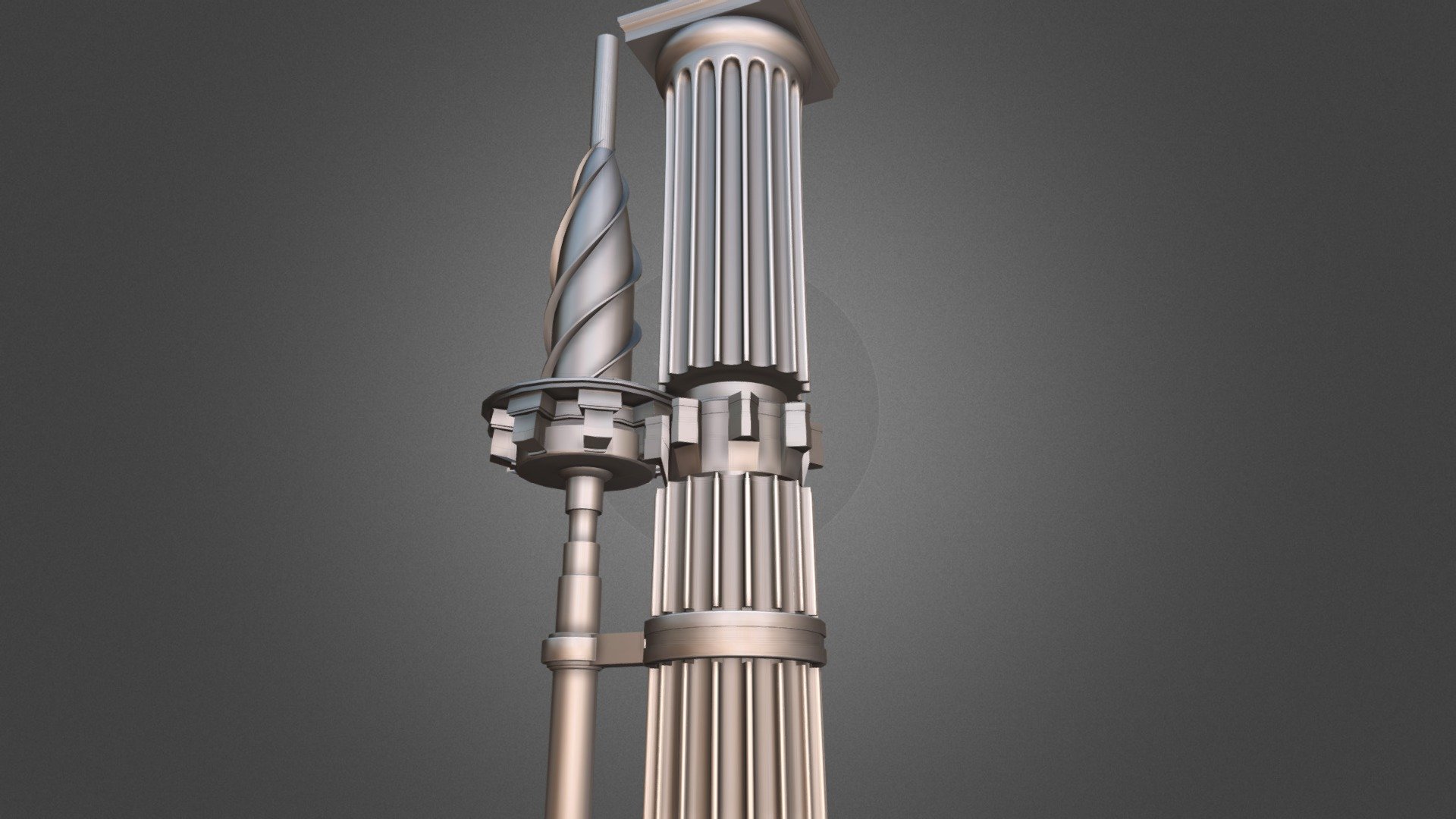 Gear Column - Download Free 3D model by Samuel F. Johanns ...