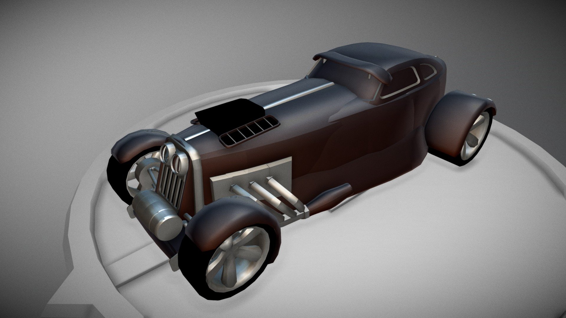 Hot Rod Houp One - Download Free 3D model by Darkkostas25 [81b9bed ...