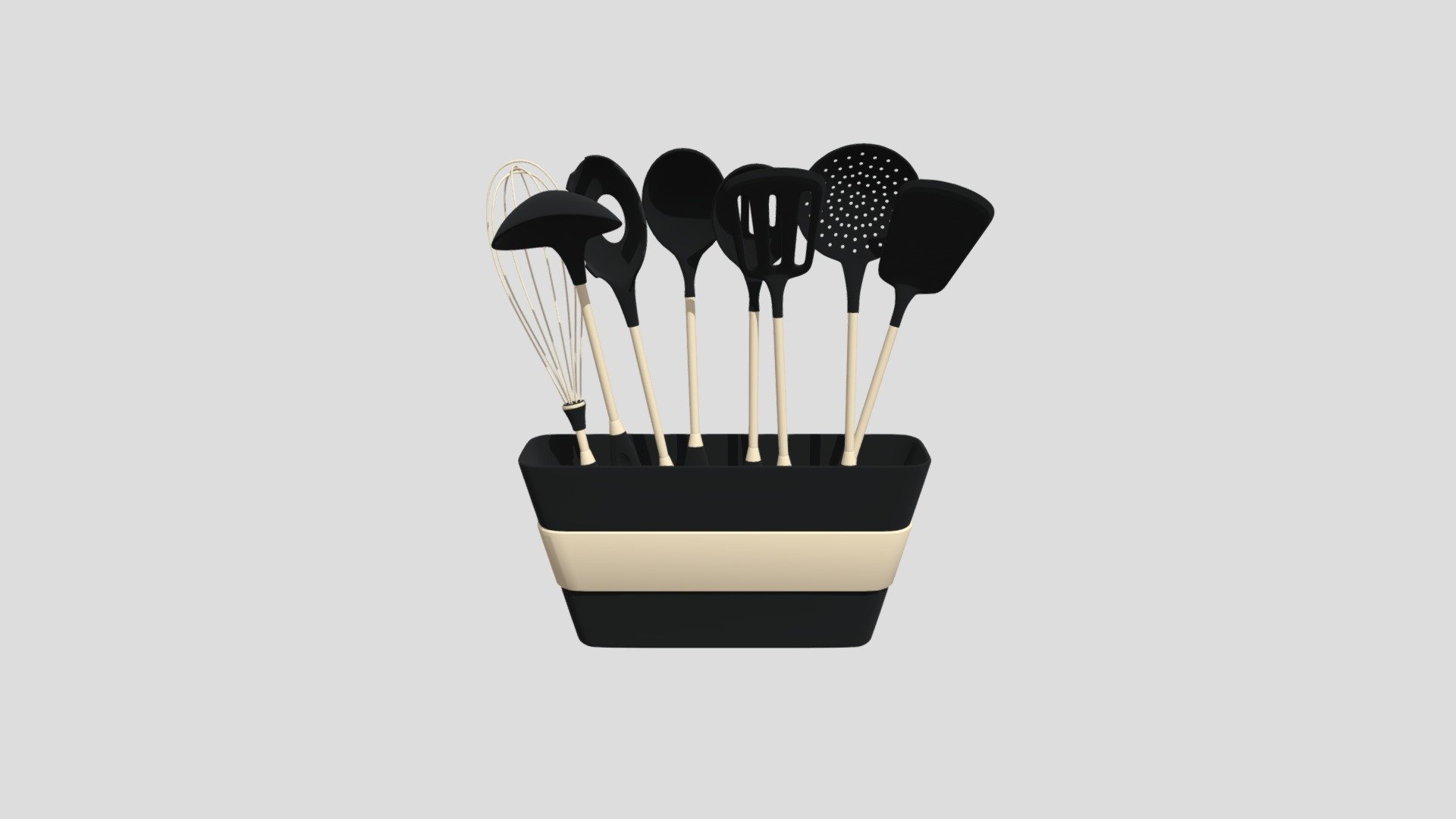 Kitchen_ Tools_set.fbx free model - Download Free 3D model by Adanmalik ...