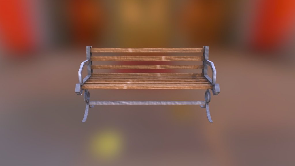bench - 3D model by darwyn (@baserun) [81bad98] - Sketchfab