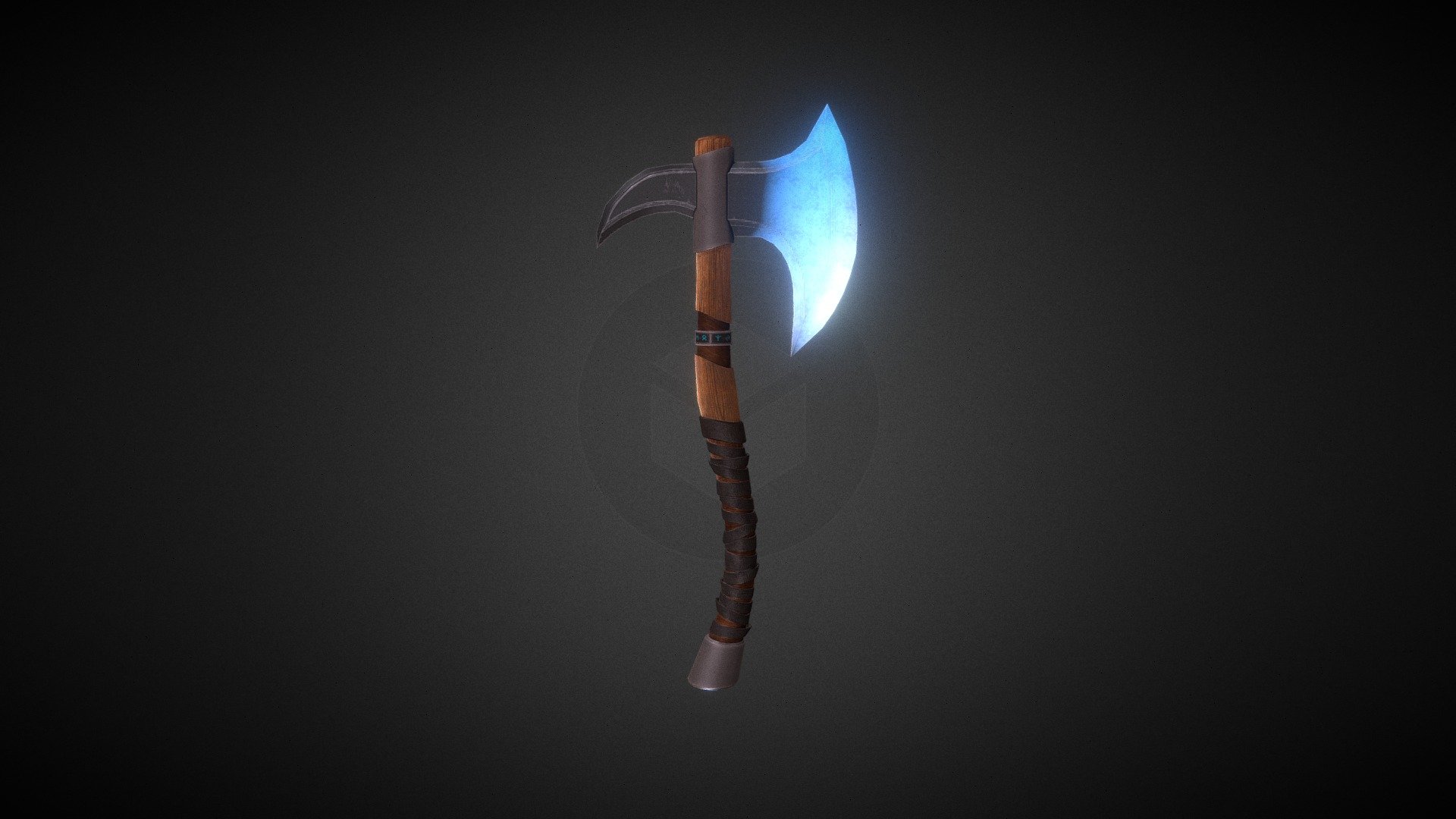 Frost Axe - 3D model by MoInk [81bc454] - Sketchfab