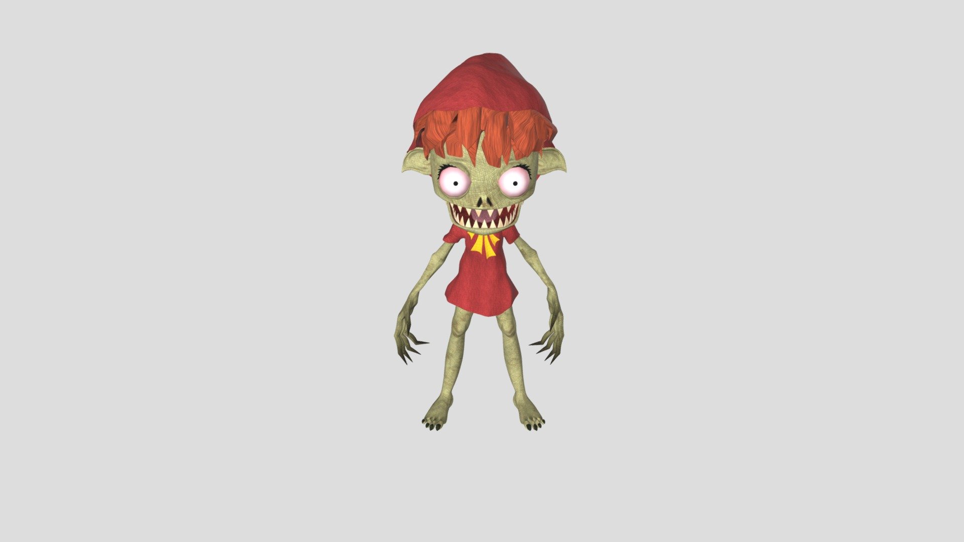 Le Grand Méchant Chaperon Rouge - 3D model by mcivit [81bc608] - Sketchfab