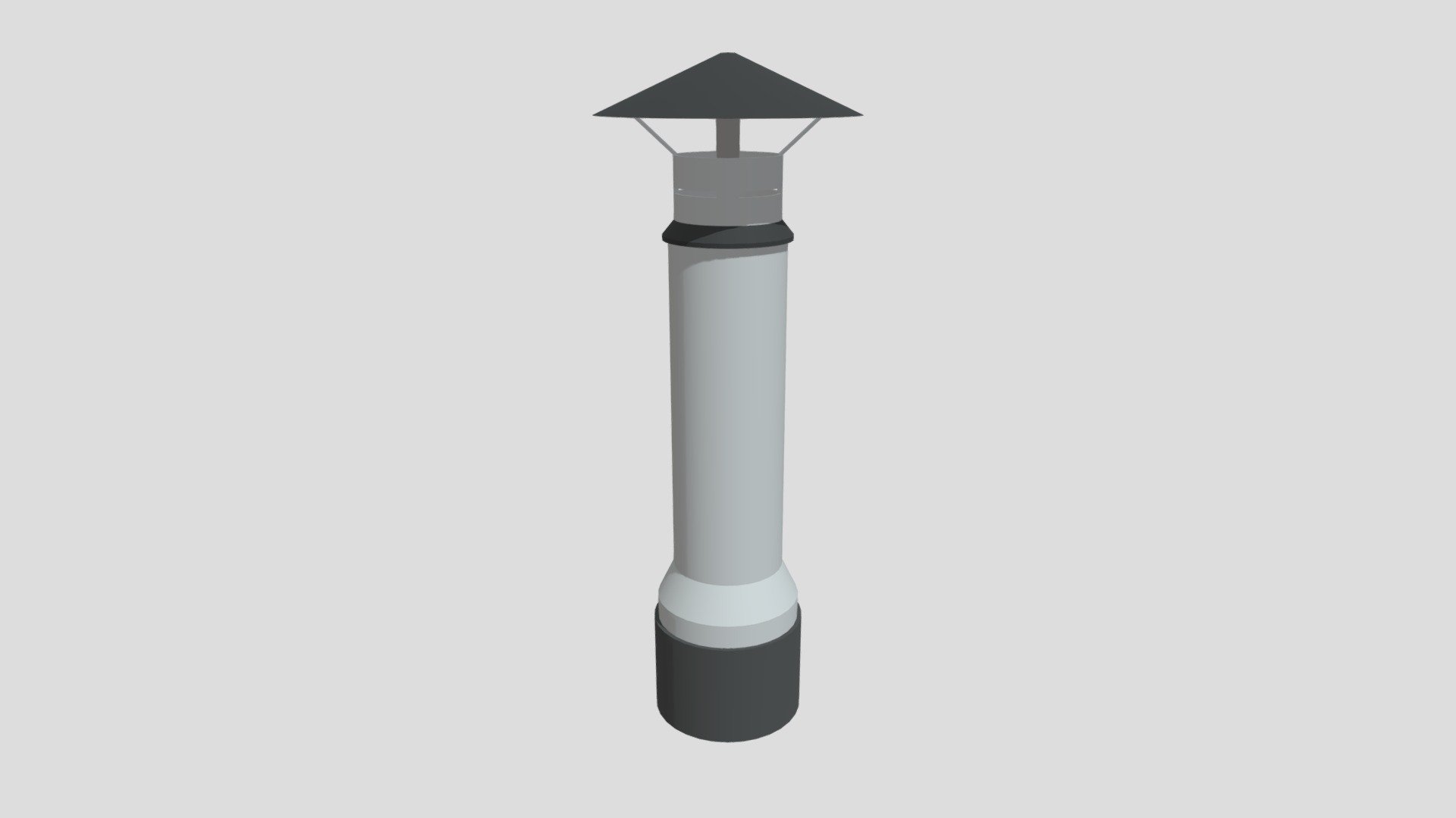 Round chimney - Download Free 3D model by 1-3D.com [81bf267] - Sketchfab