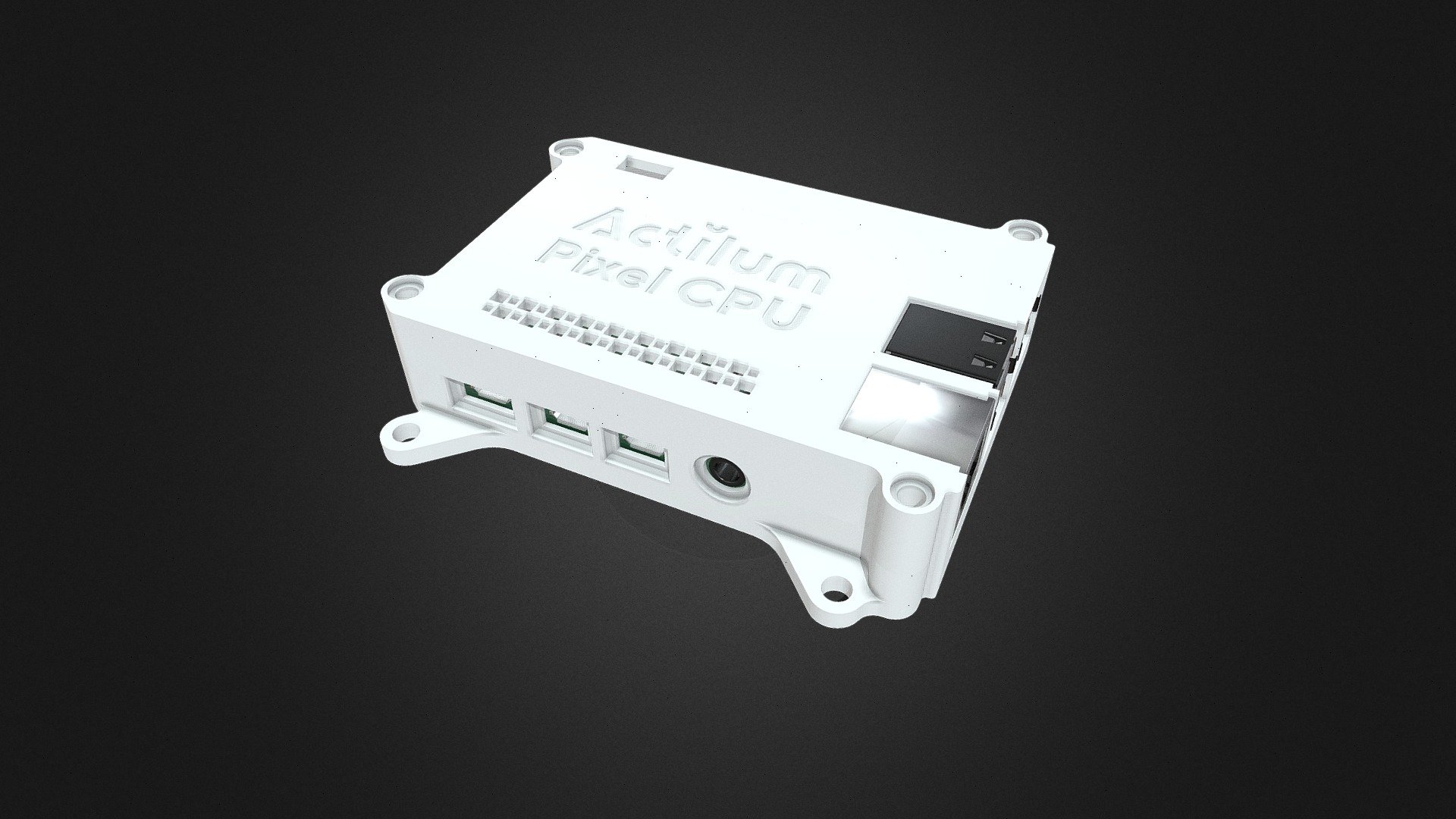 Actilum Pixel CPU - 3D model by actilum [81bfa02] - Sketchfab