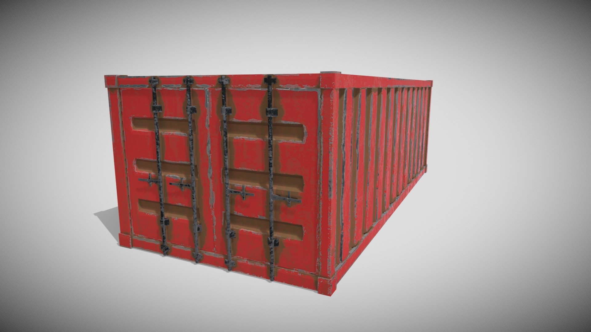 container Low poly - Download Free 3D model by shadowsudip [81c0012 ...