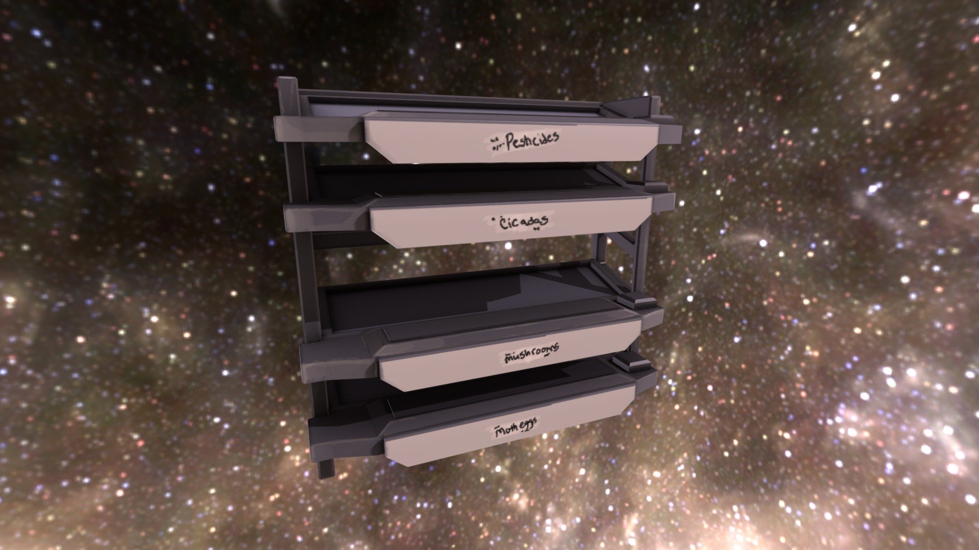 Sci-Fi Shelf - Download Free 3D model by Jacob Smith (@ChampComputings ...