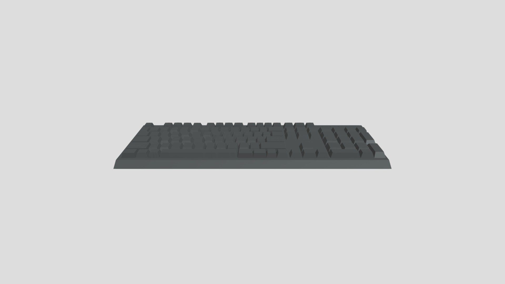 Keyboard - 3D model by KaloyanD [81c84bb] - Sketchfab