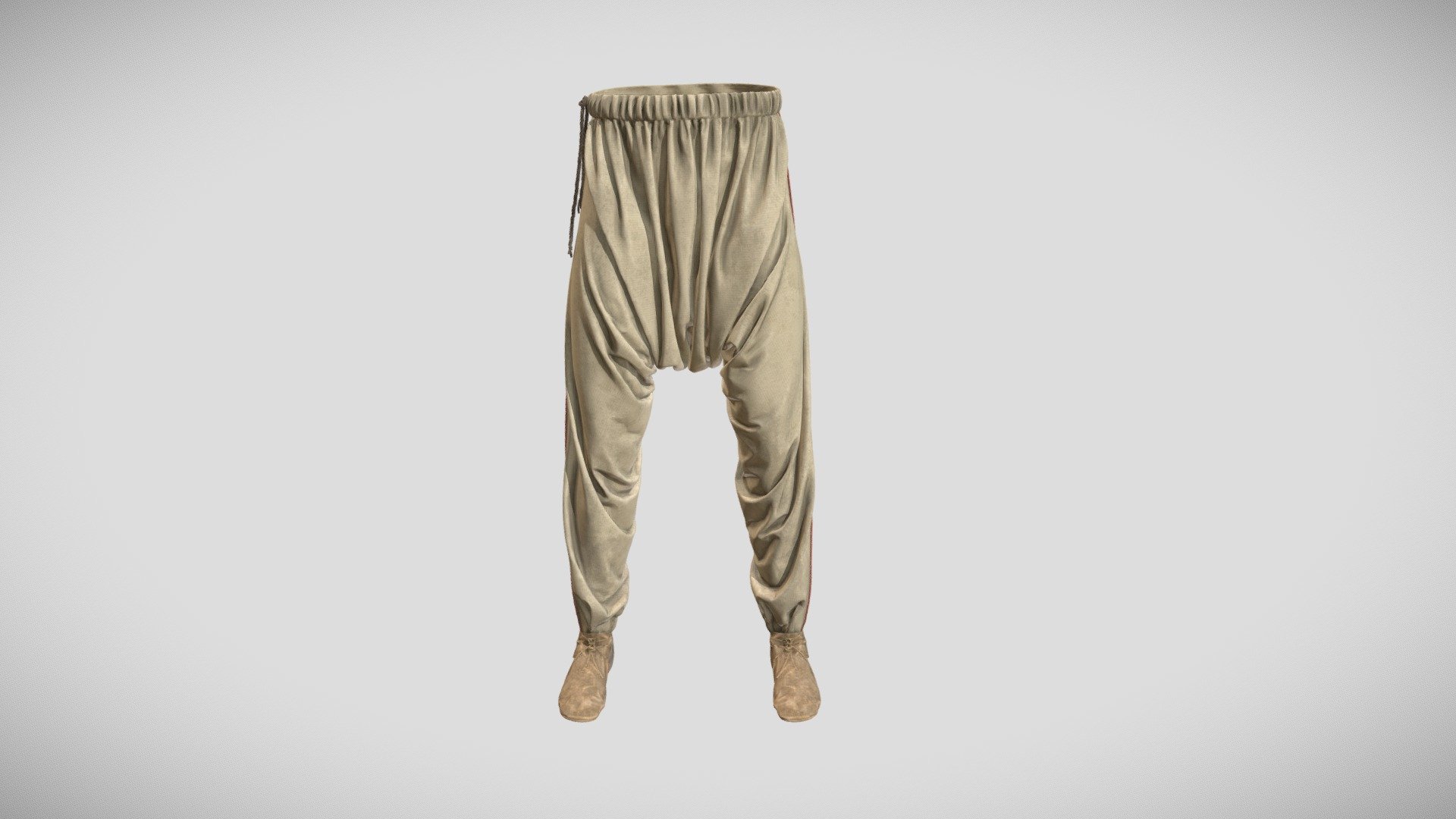 Salt man 4: trousers and shoes - 3D model by Deutsches Bergbau-Museum ...