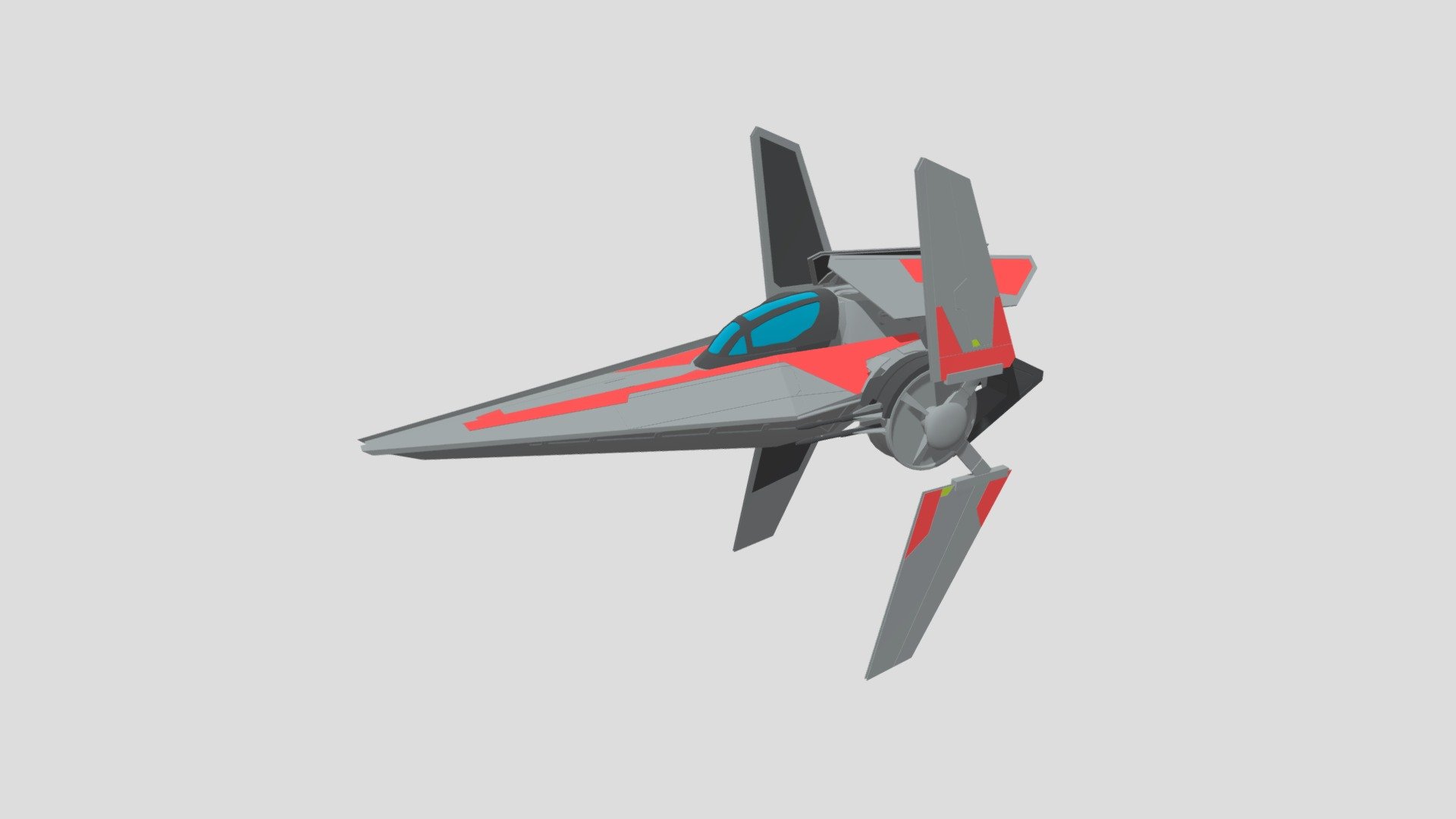 Star Wars V-Wing - Download Free 3D model by bennyboi (@bennyboiyt ...